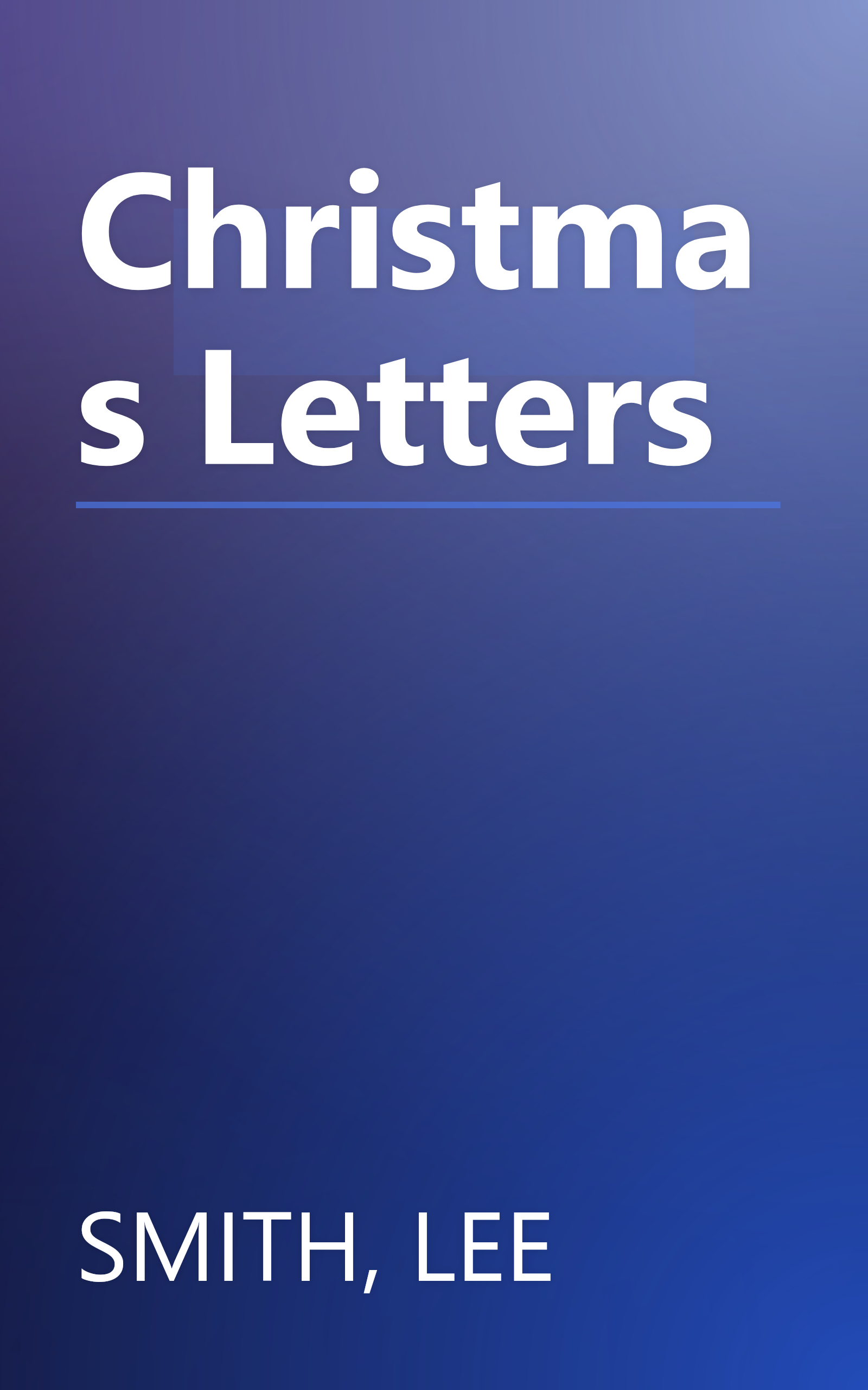 Christmas Letters book cover
