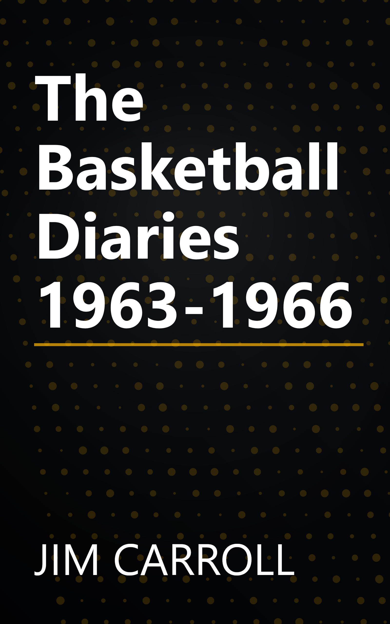 The Basketball Diaries 1963-1966 book cover