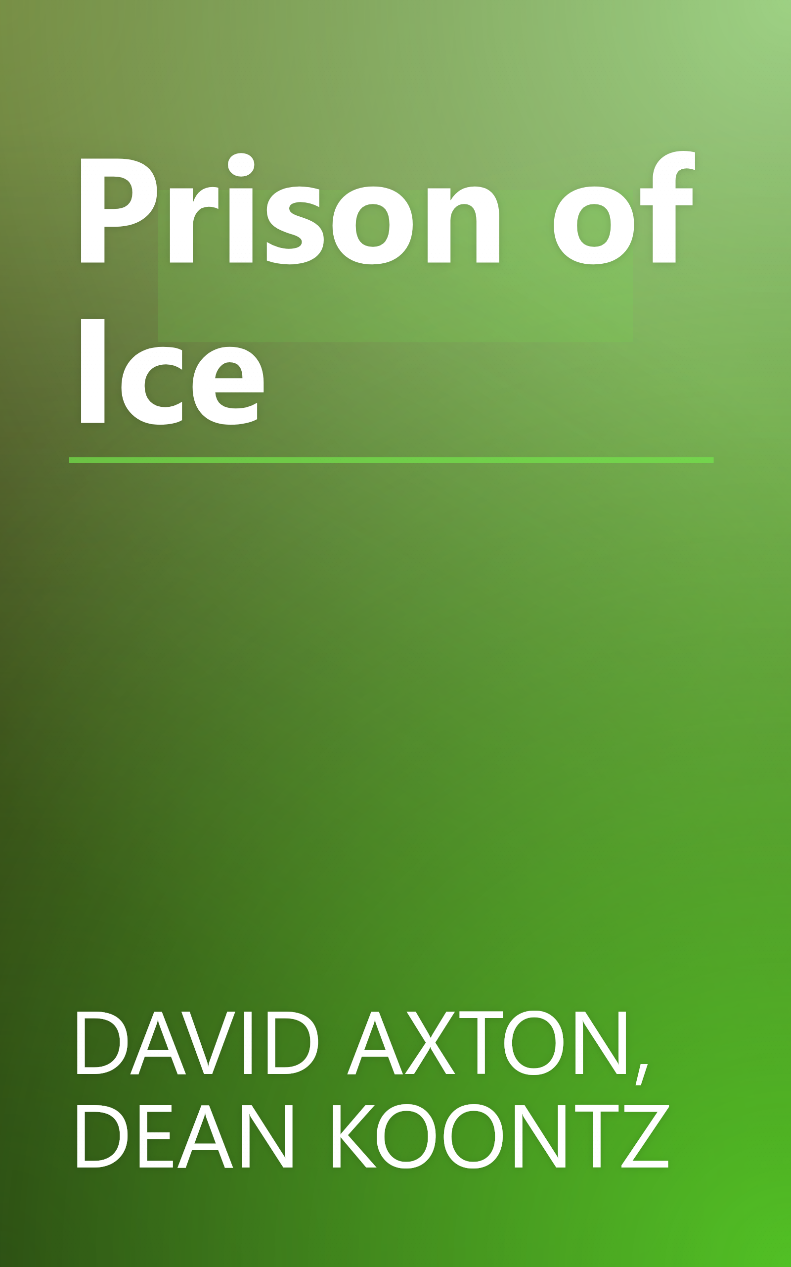 Prison of Ice book cover