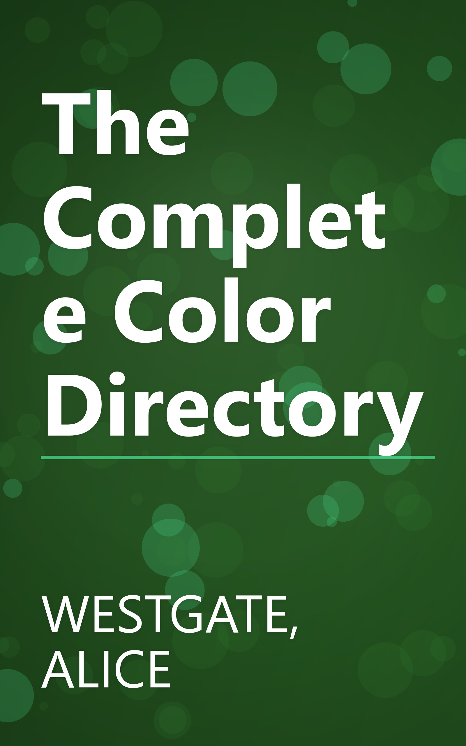 The Complete Color Directory book cover