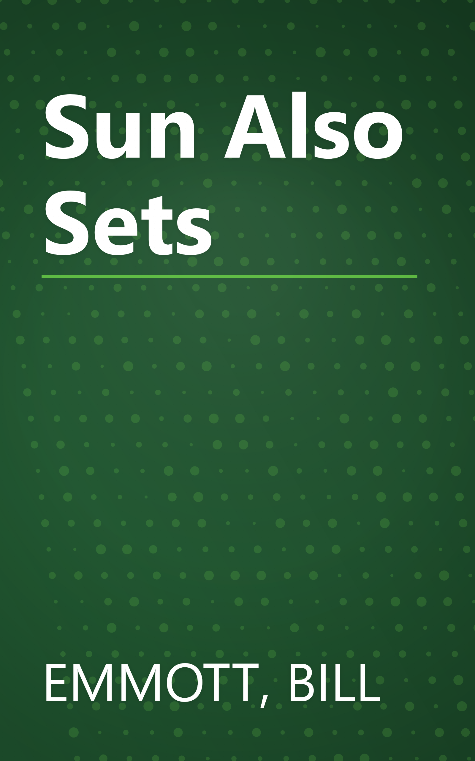 Sun Also Sets book cover