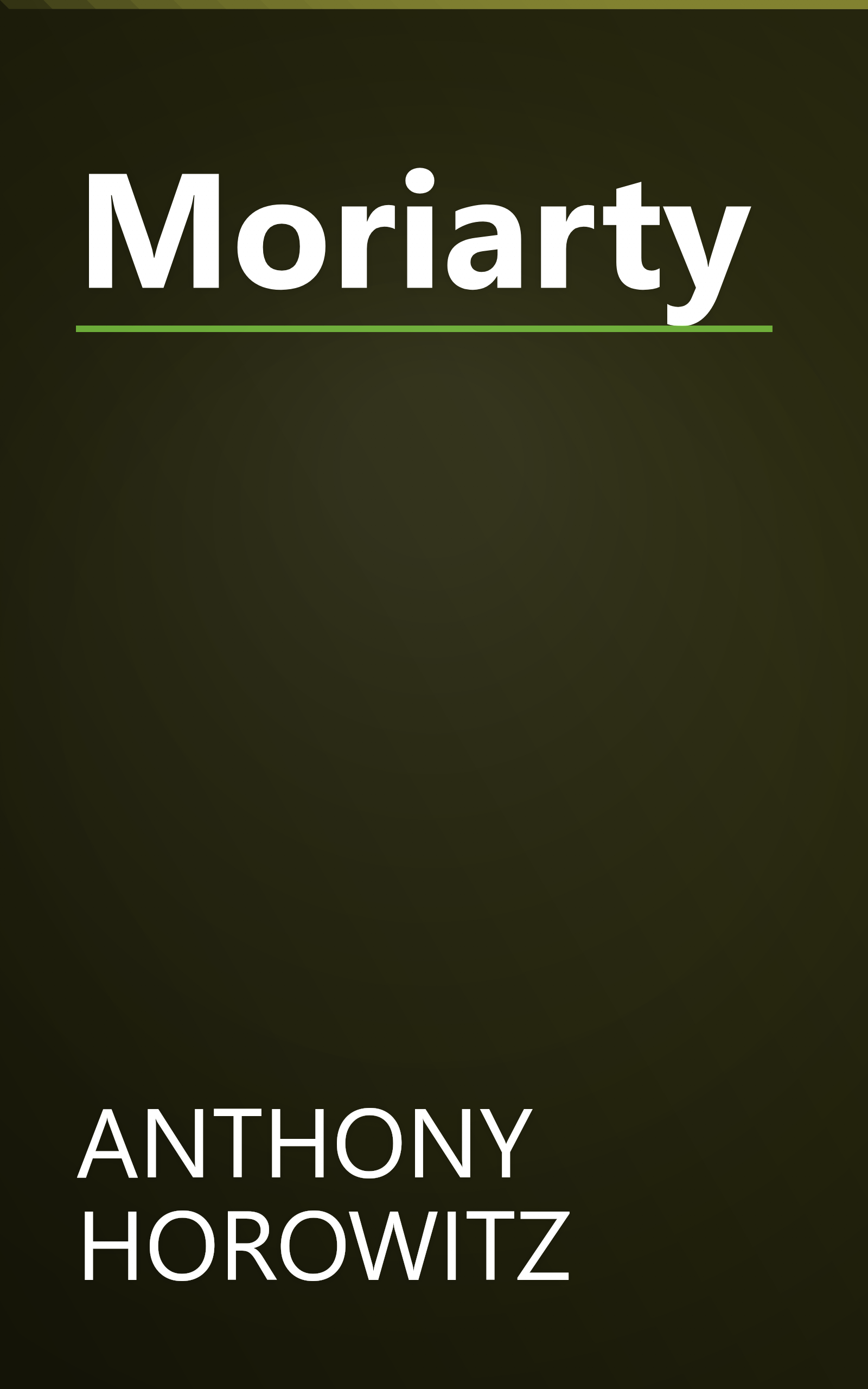 Moriarty book cover