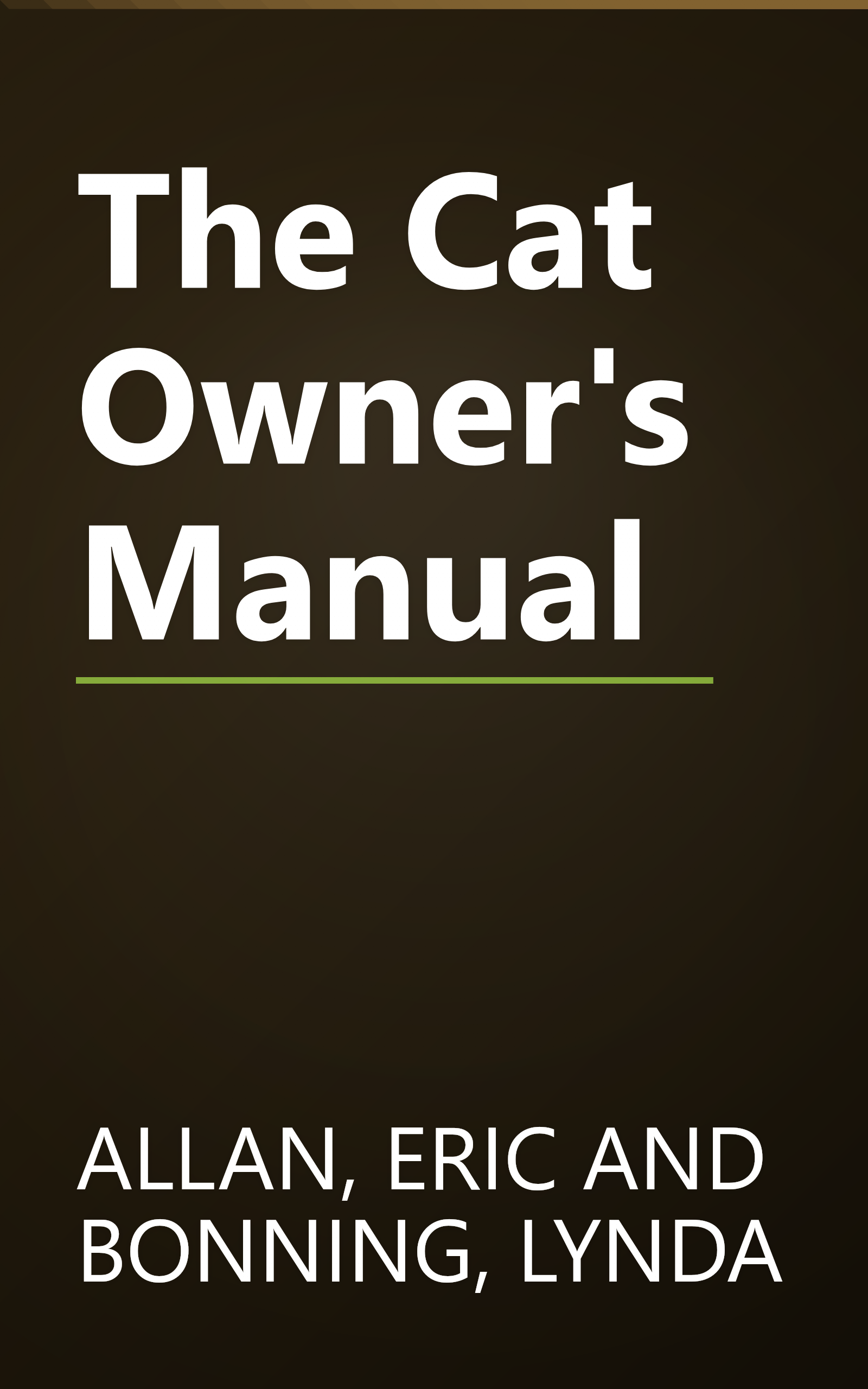 The Cat Owner's Manual book cover