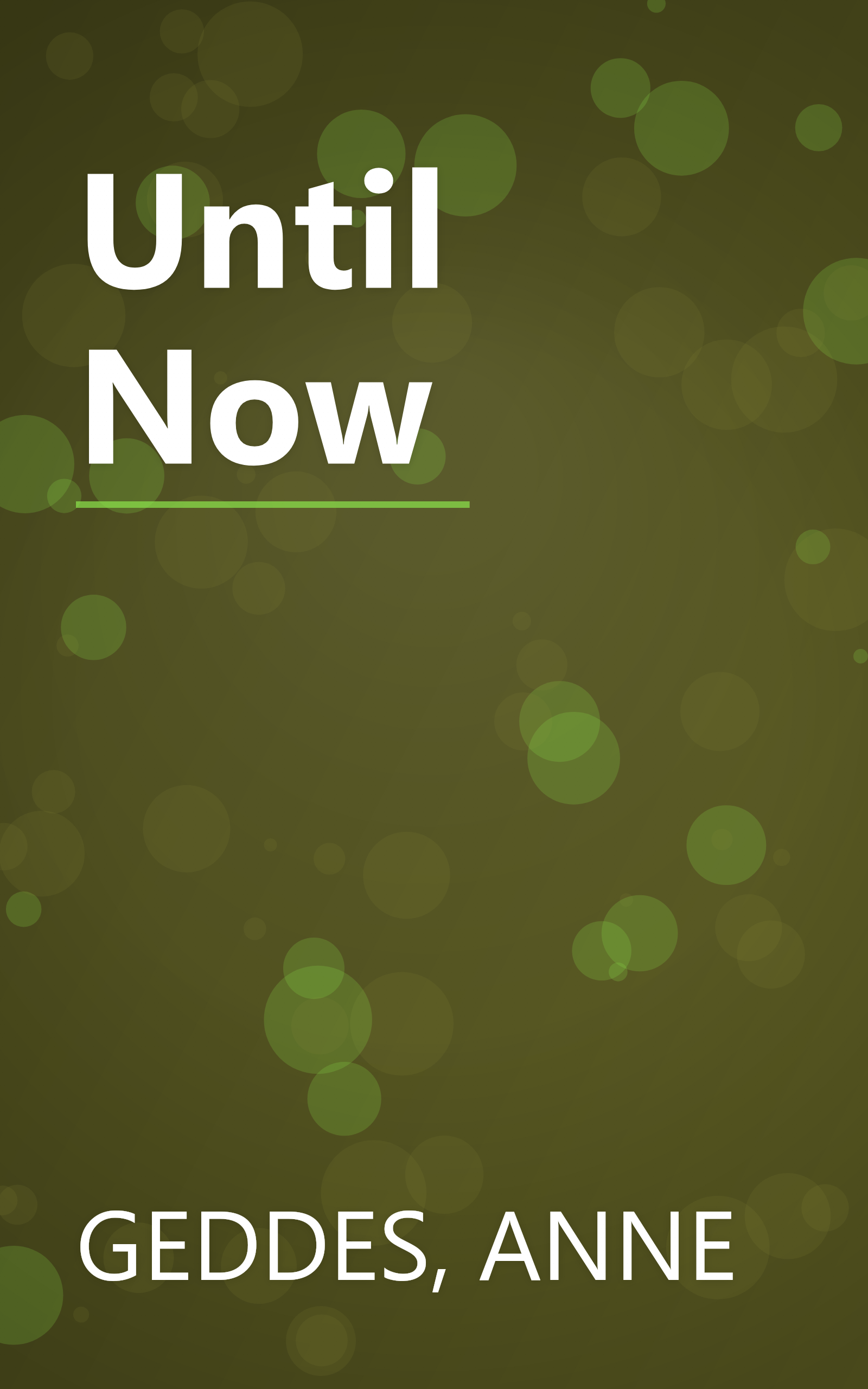 Until Now book cover