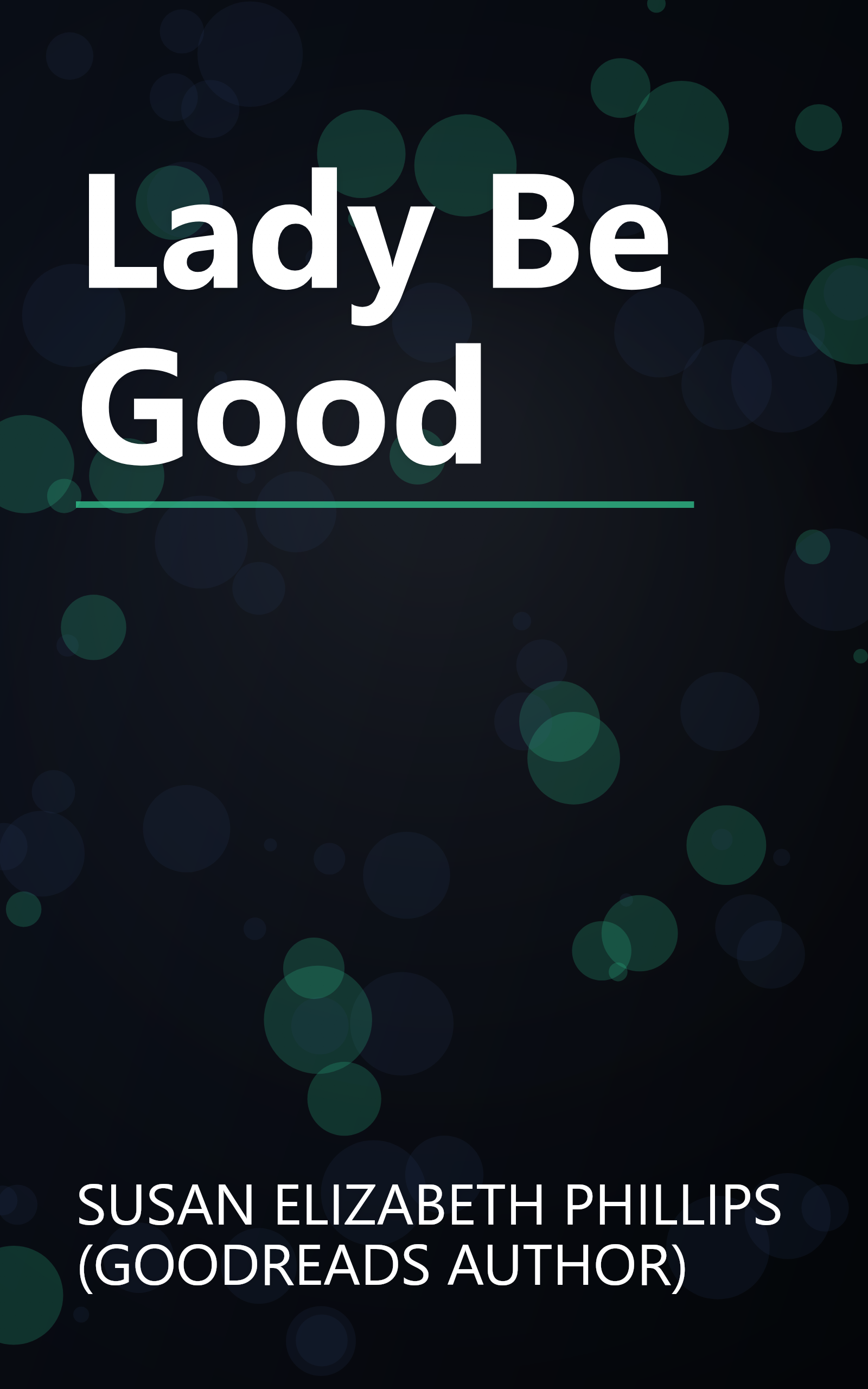 Lady Be Good book cover