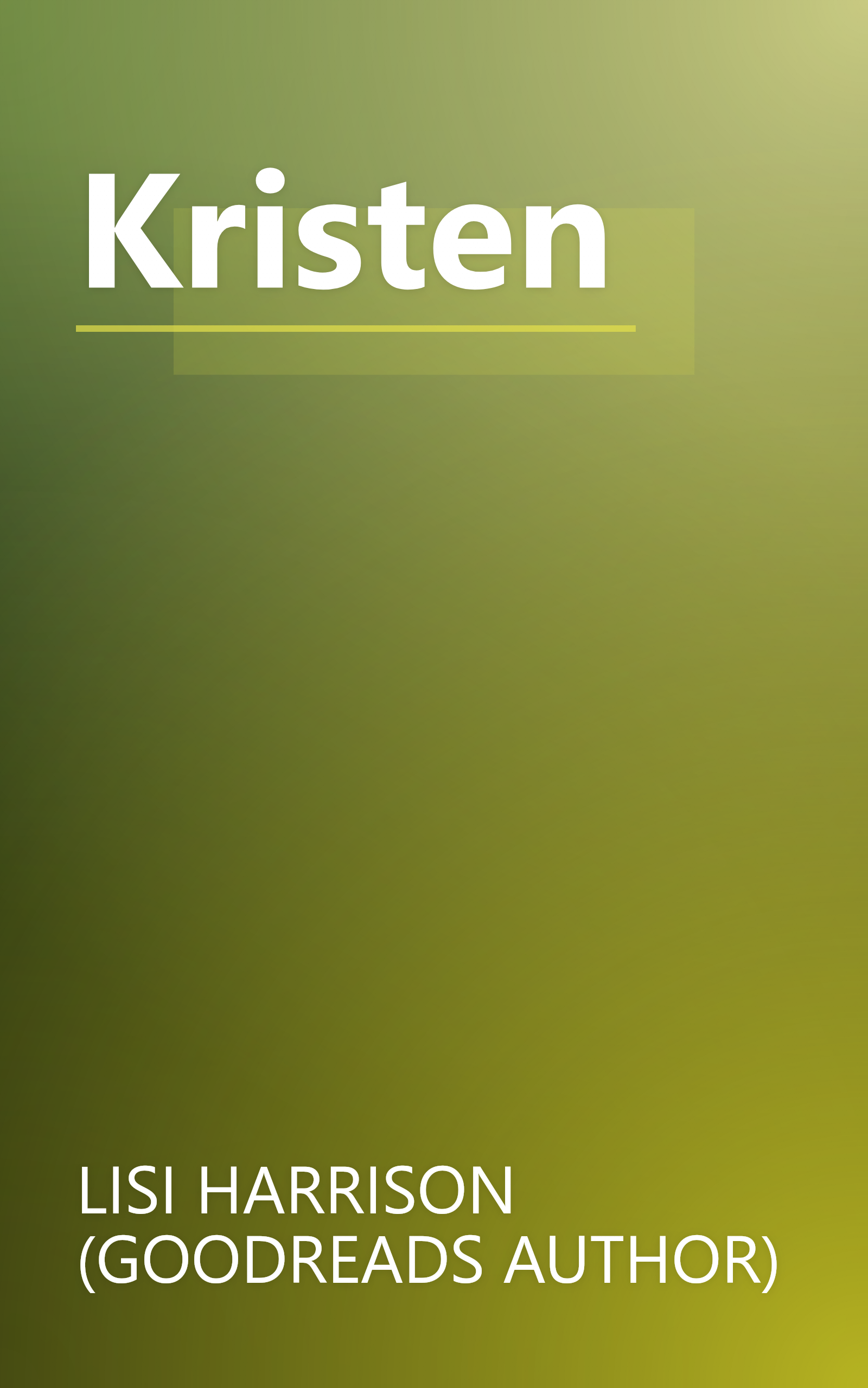 Kristen book cover