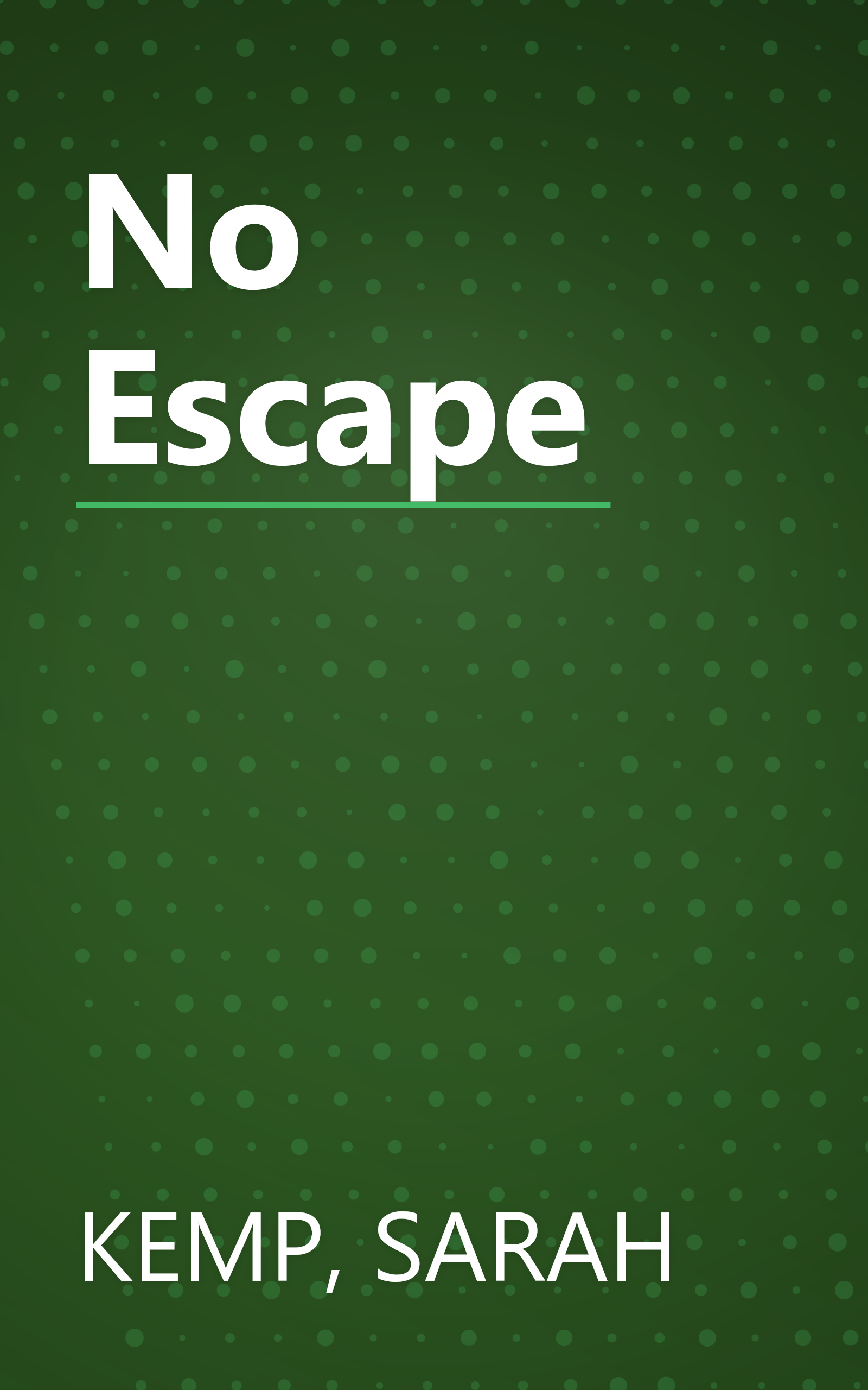 No Escape book cover