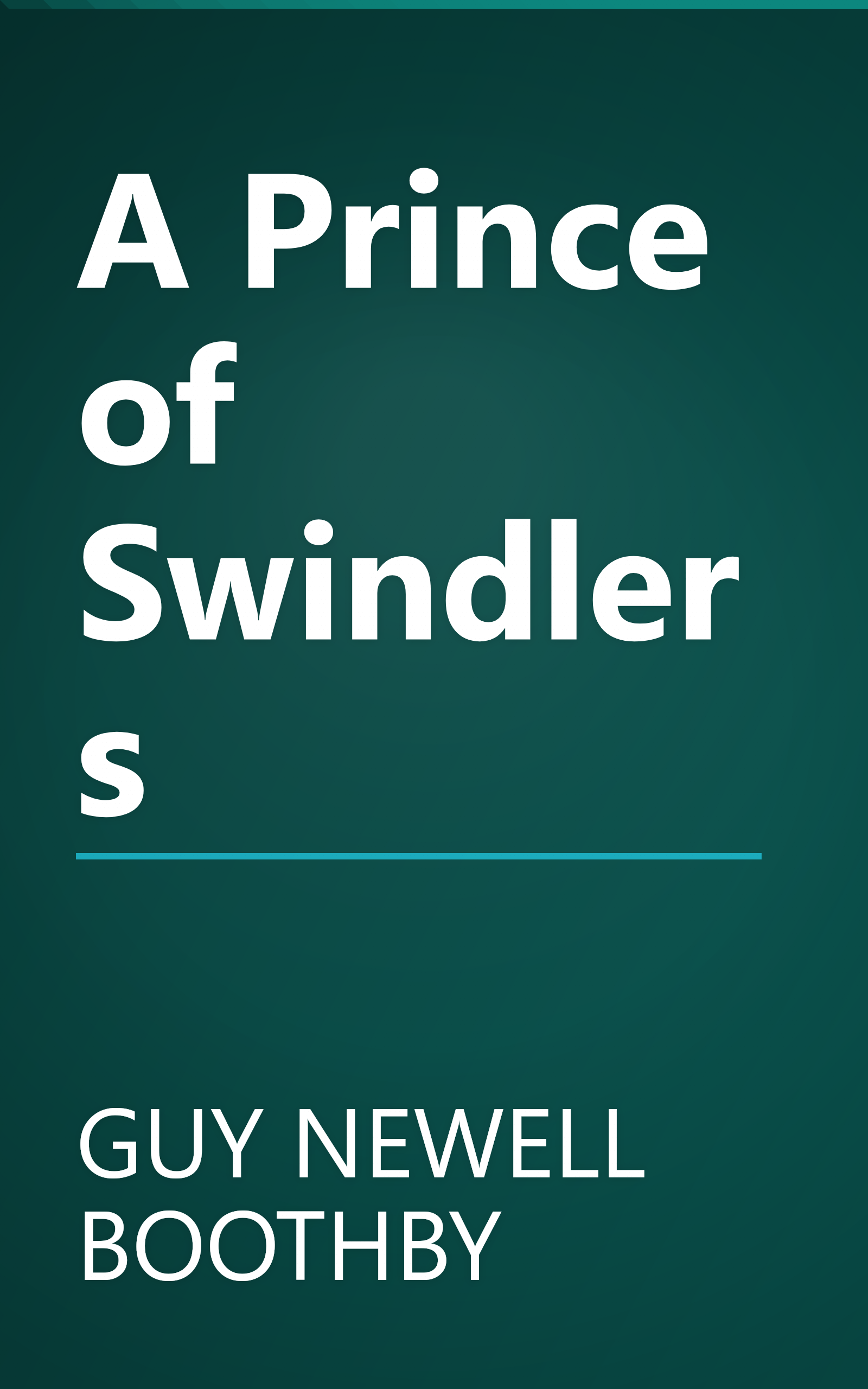 A Prince of Swindlers book cover