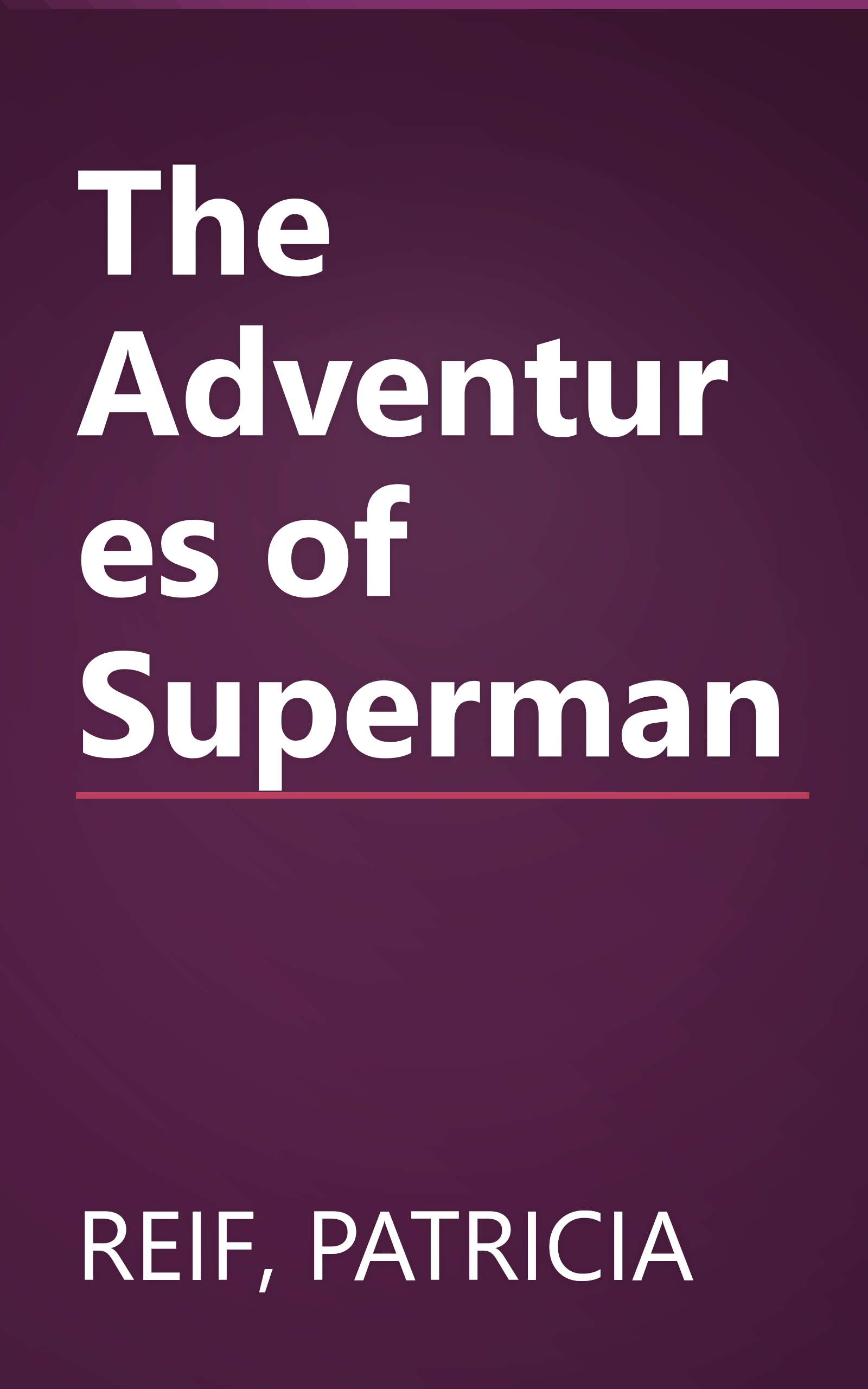 The Adventures of Superman book cover