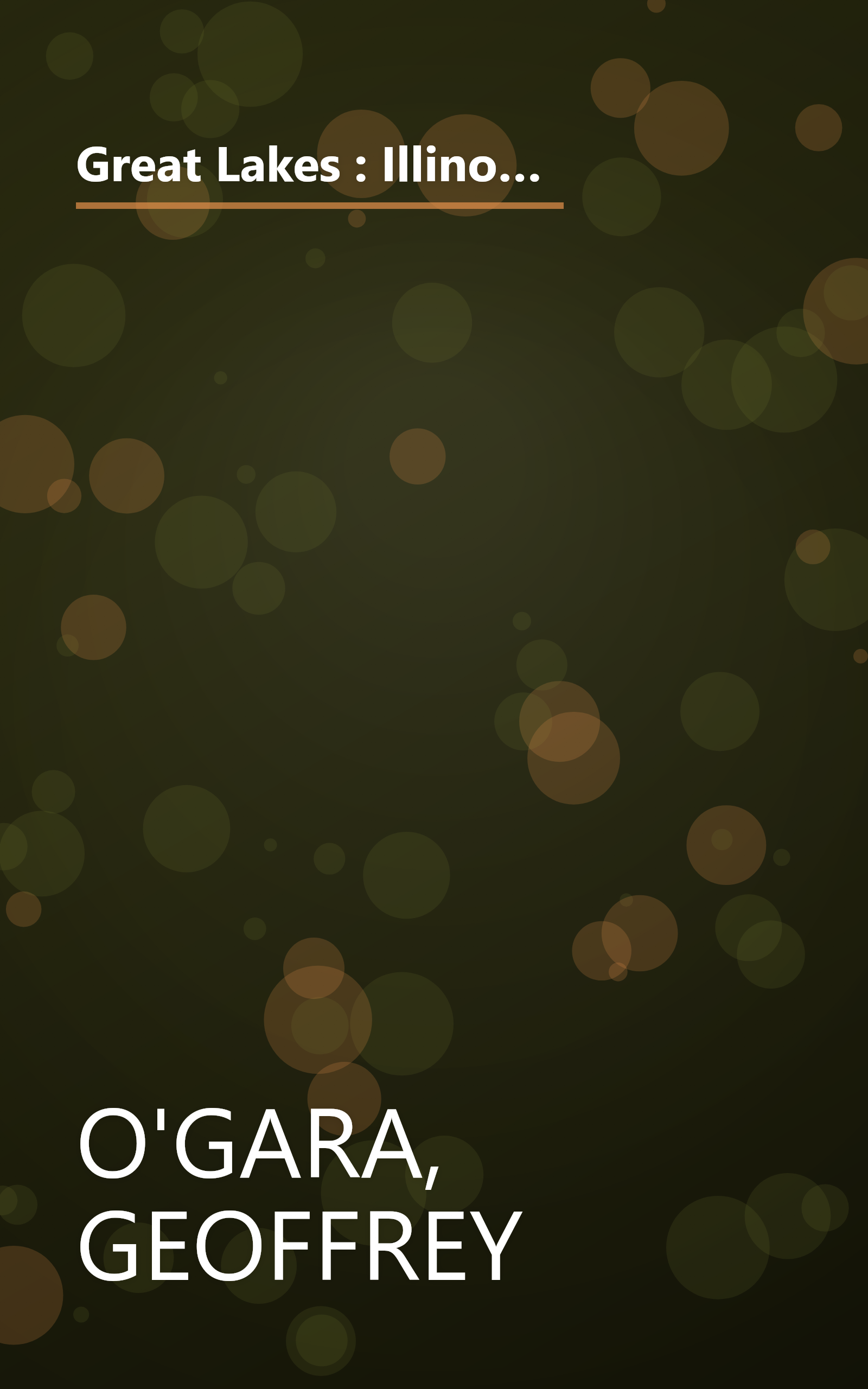 Great Lakes : Illinois, Indiana, Ohio, Michigan, Wisconsin, and Minnesota (National Geographic's Driving Guides to America) book cover