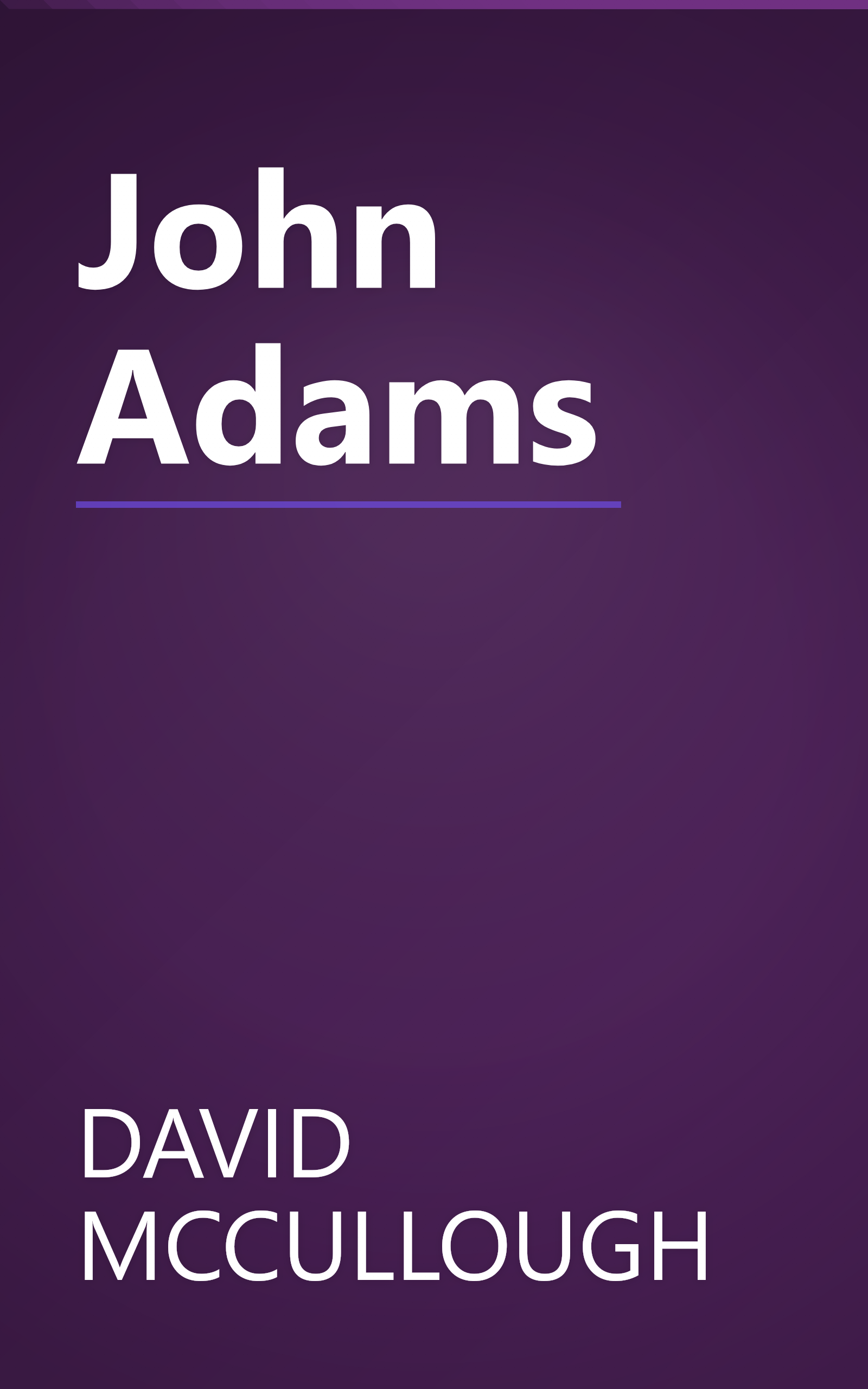 John Adams book cover