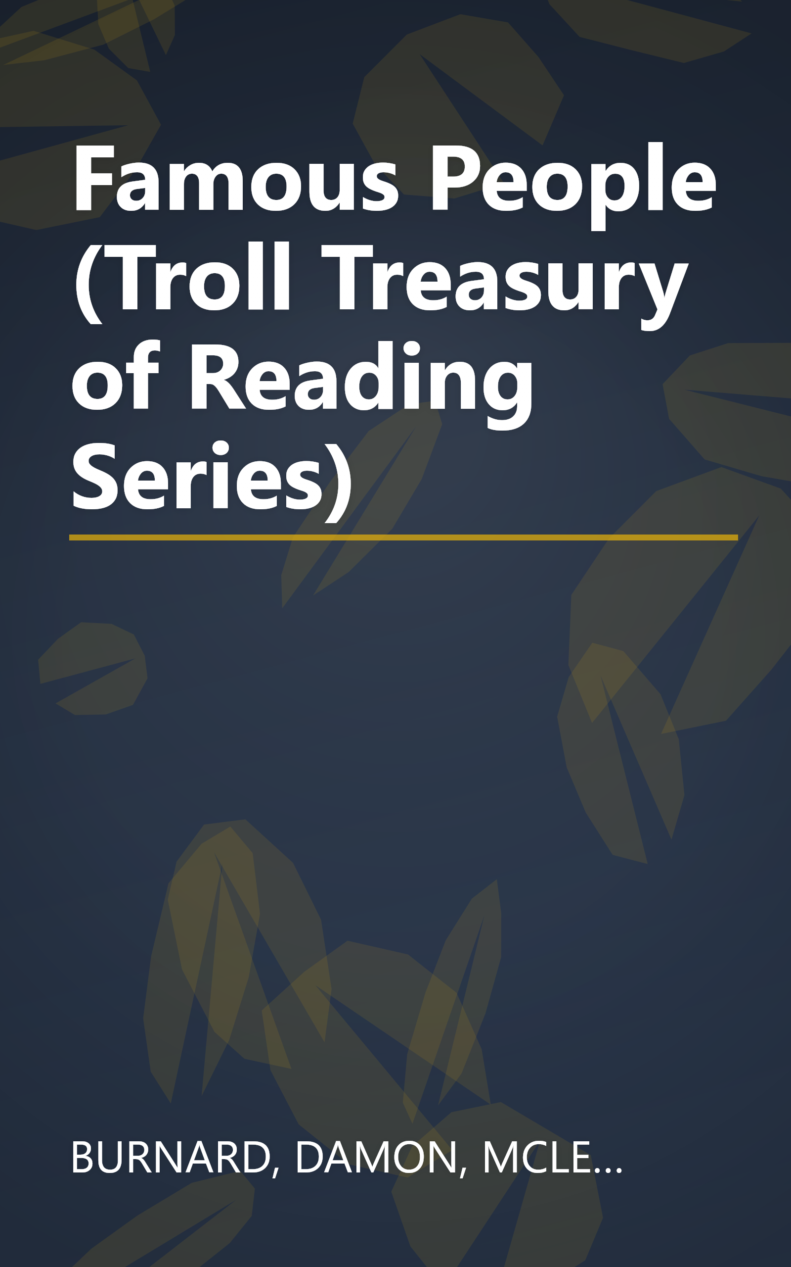 Famous People (Troll Treasury of Reading Series) book cover