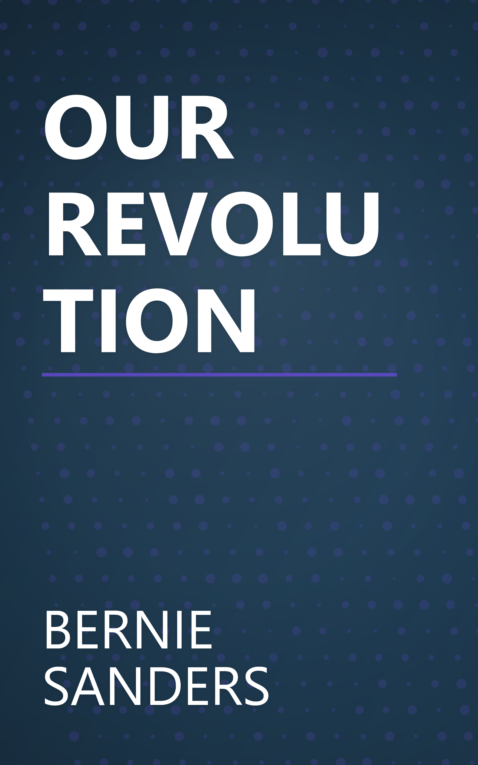 OUR REVOLUTION book cover