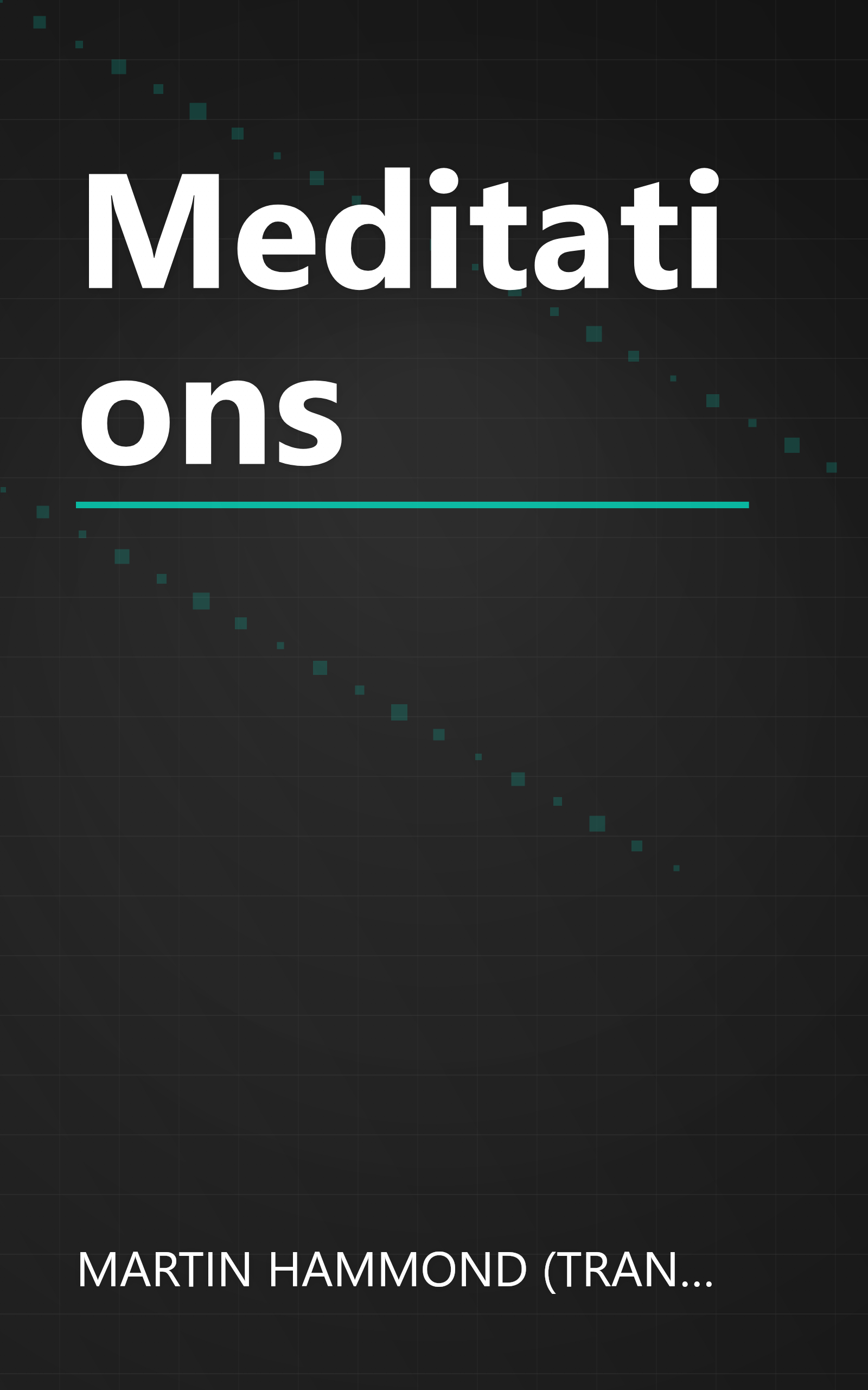 Meditations book cover