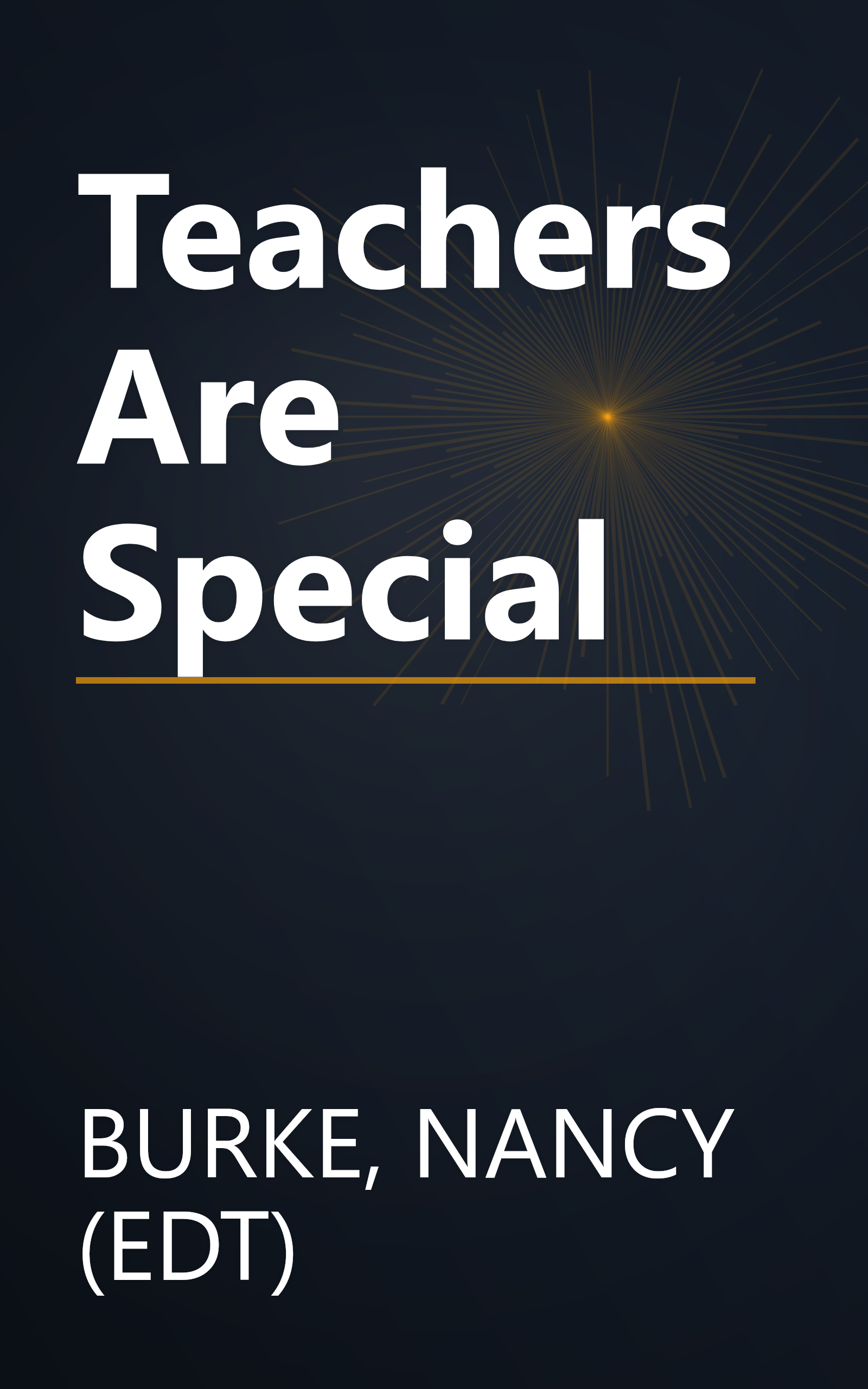 Teachers Are Special book cover