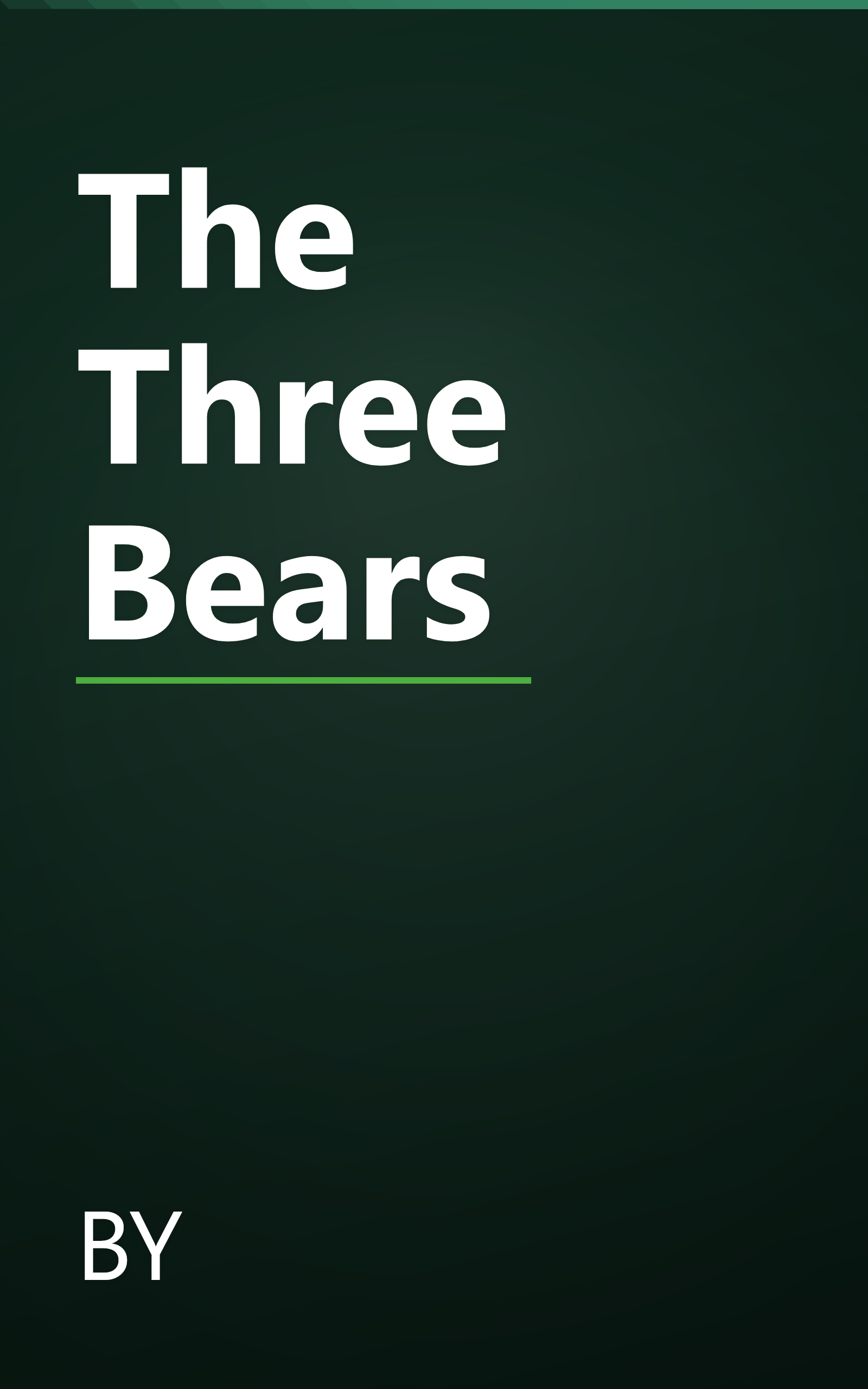 The Three Bears book cover