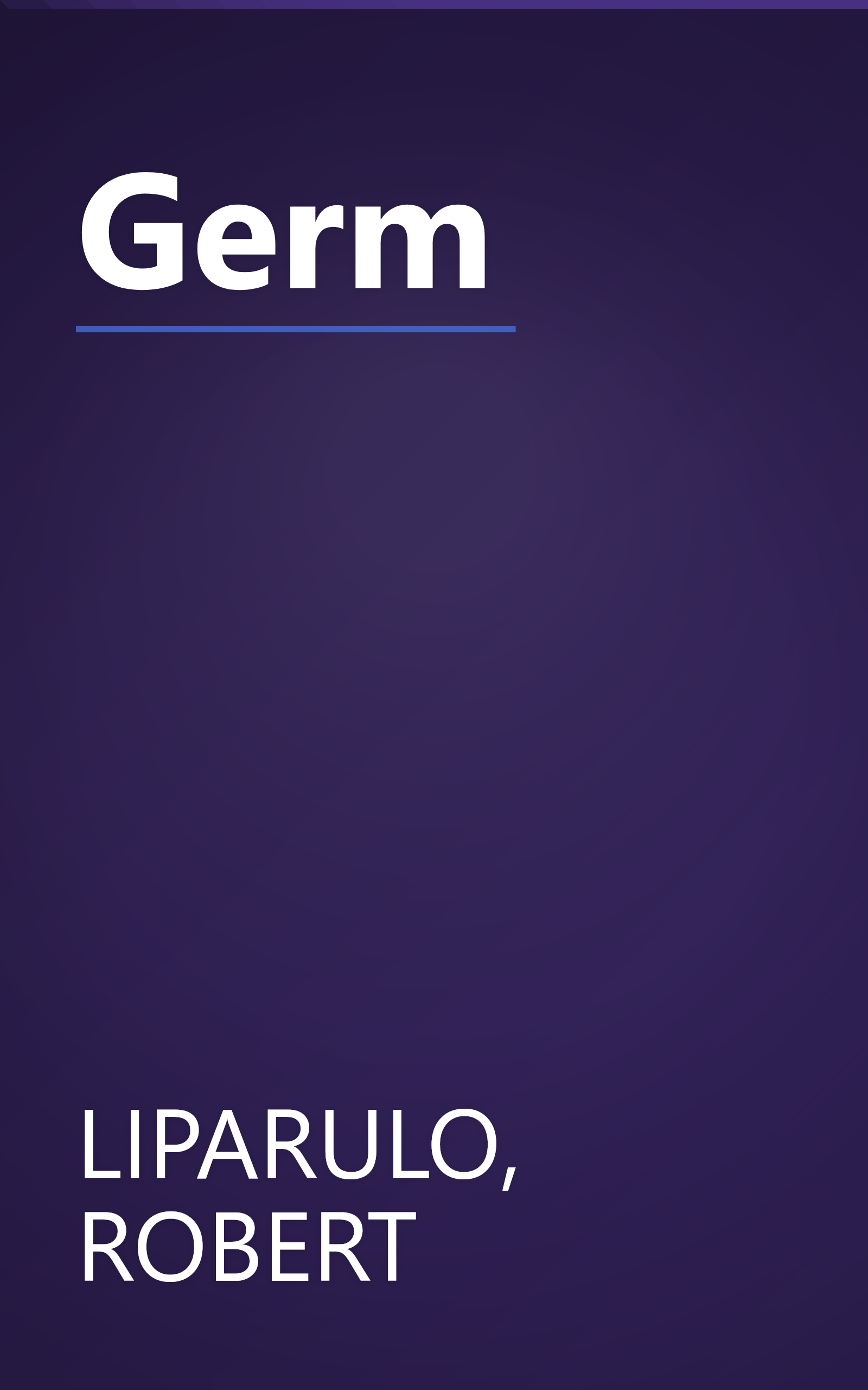 Germ book cover