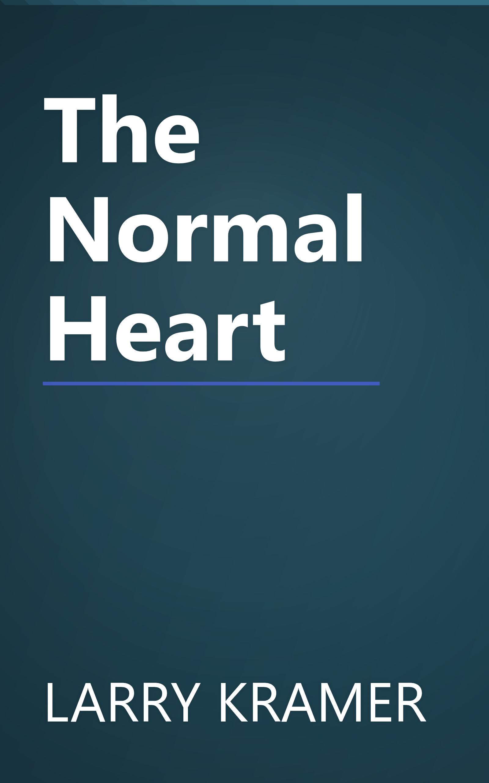 The Normal Heart book cover