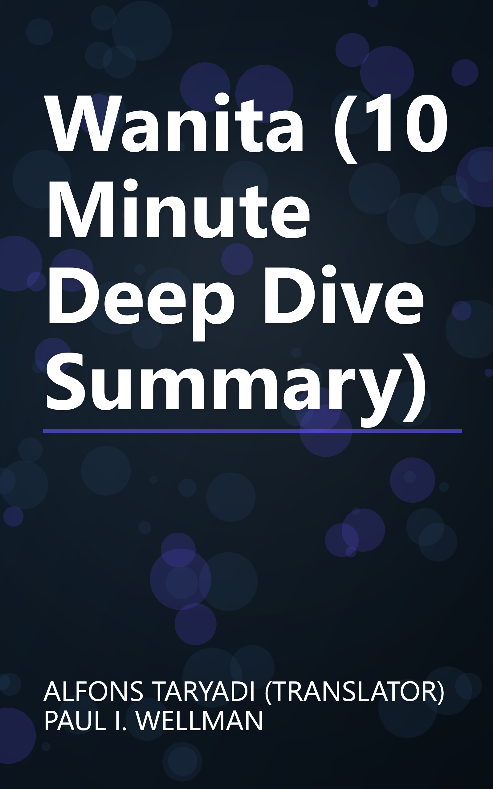 Wanita (10 Minute   Deep Dive Summary) book cover