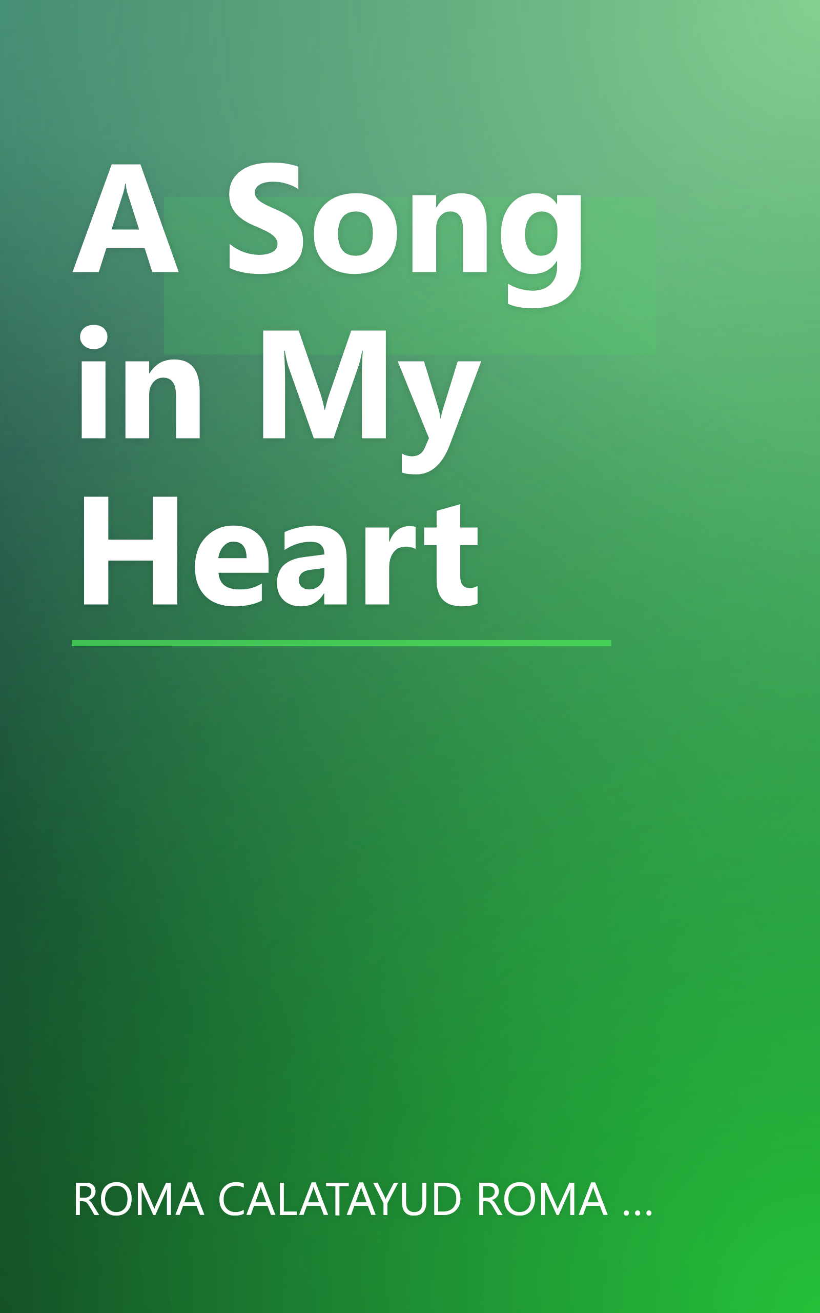 A Song in My Heart book cover