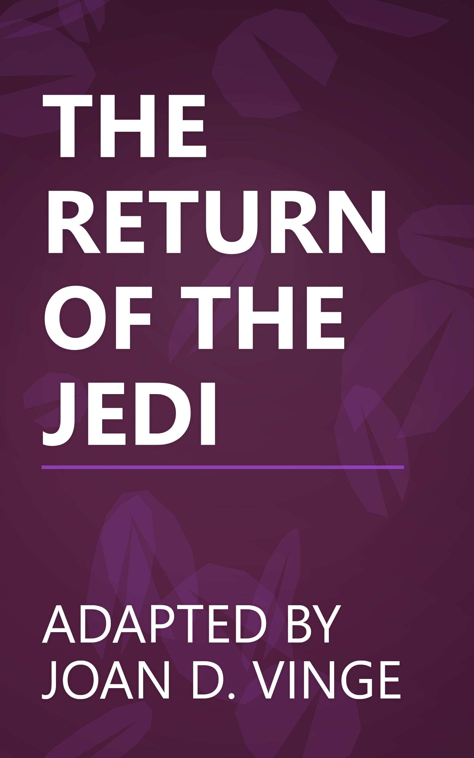 THE RETURN OF THE JEDI book cover