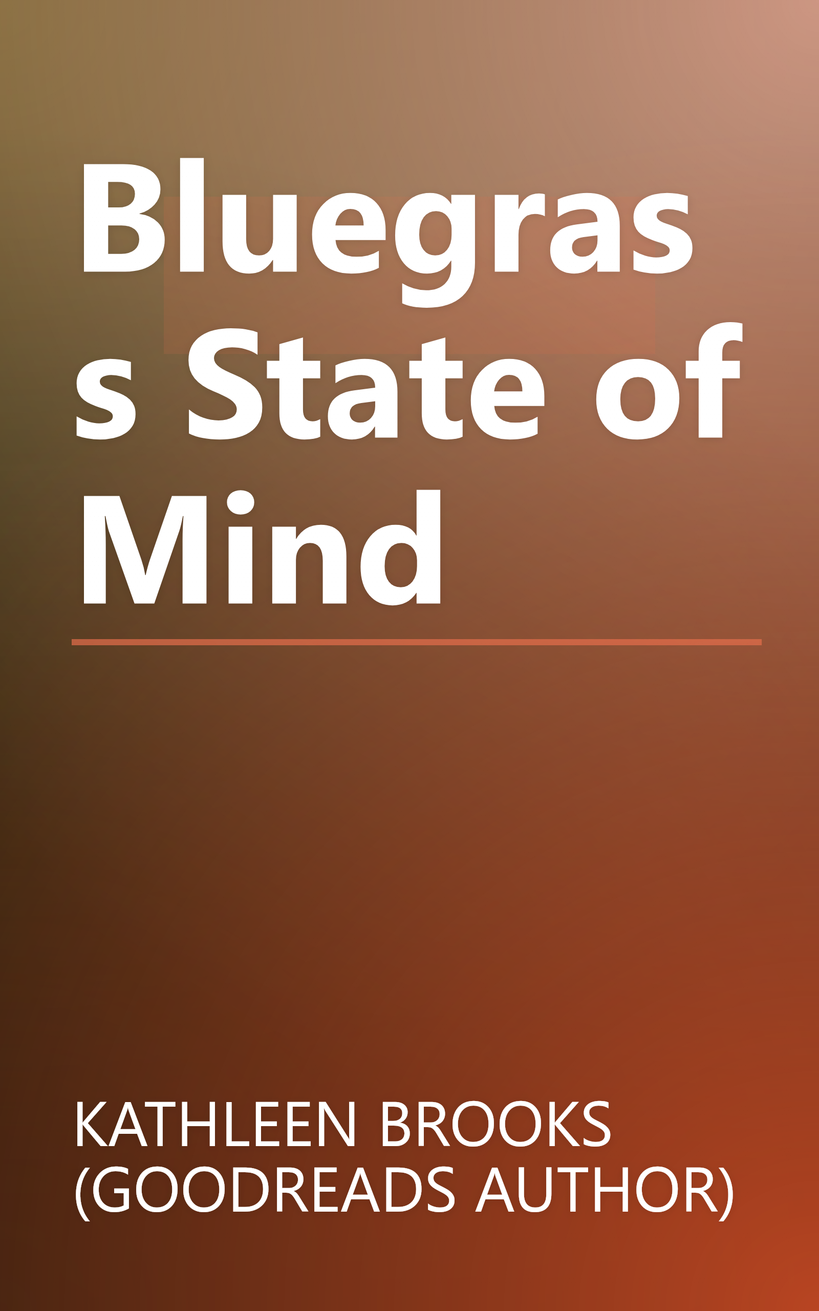 Bluegrass State of Mind book cover