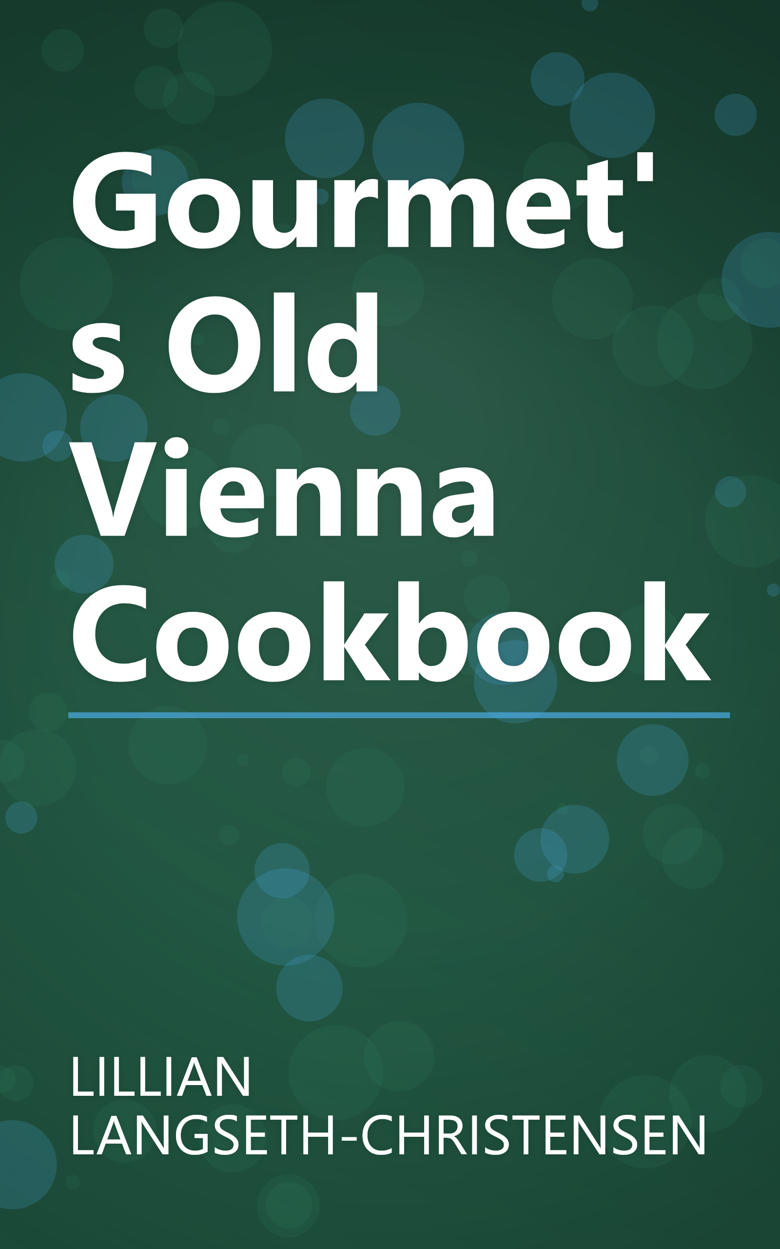 Gourmet's Old Vienna Cookbook book cover