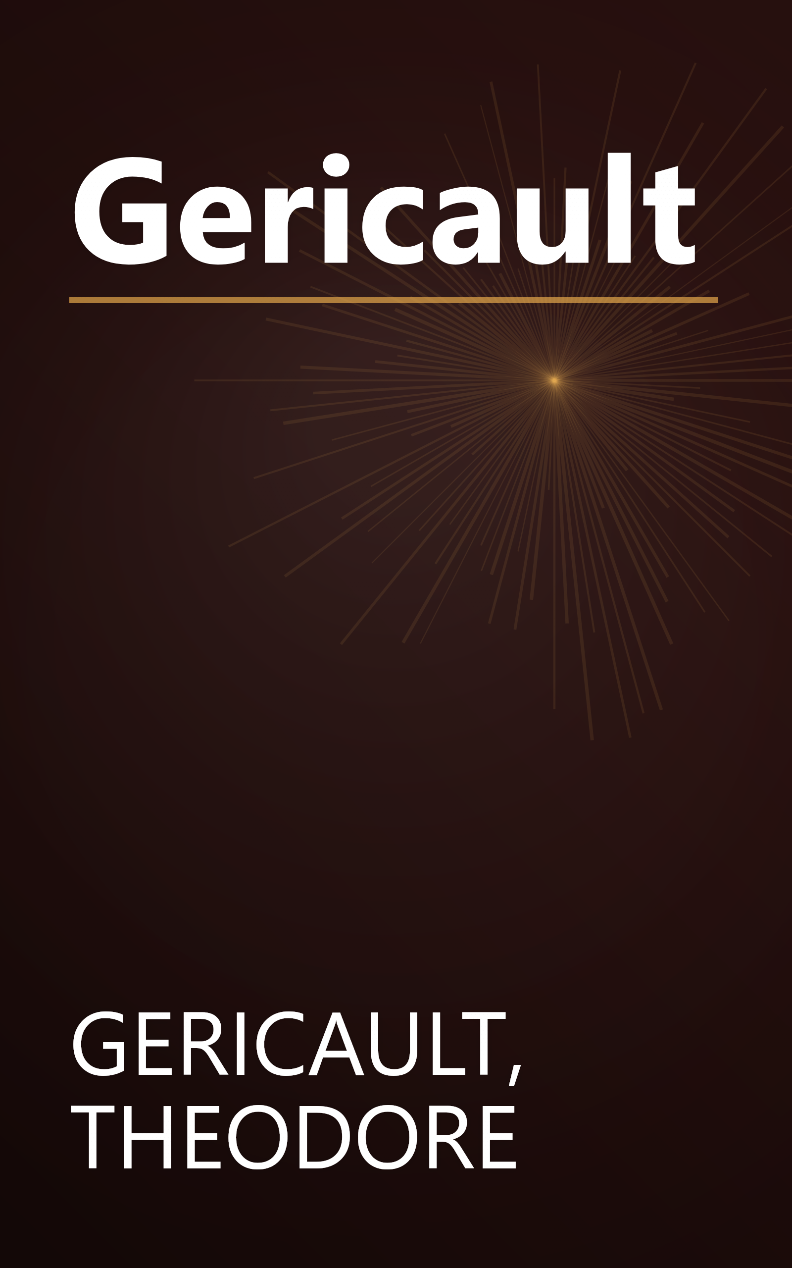 Gericault book cover