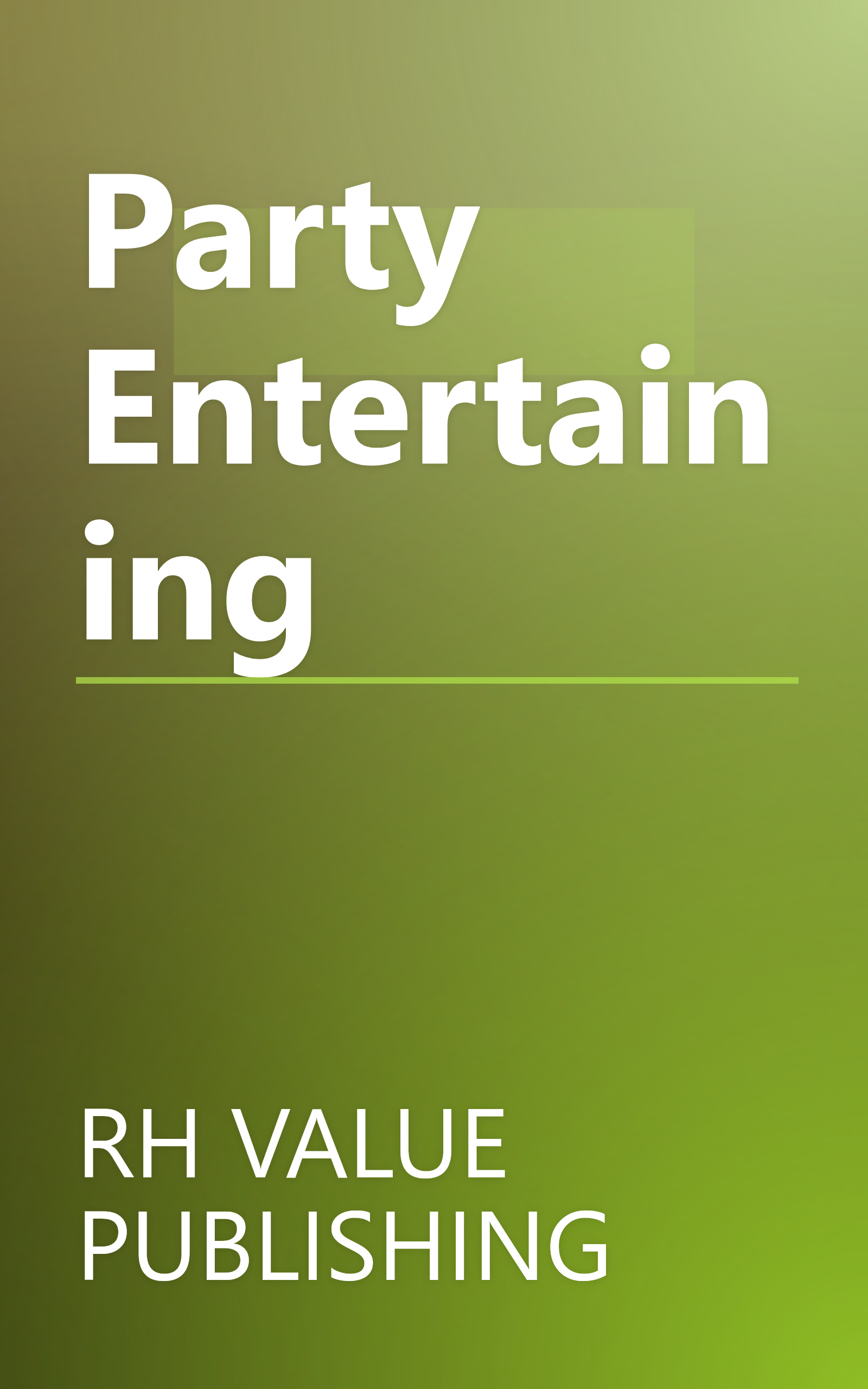 Party Entertaining book cover