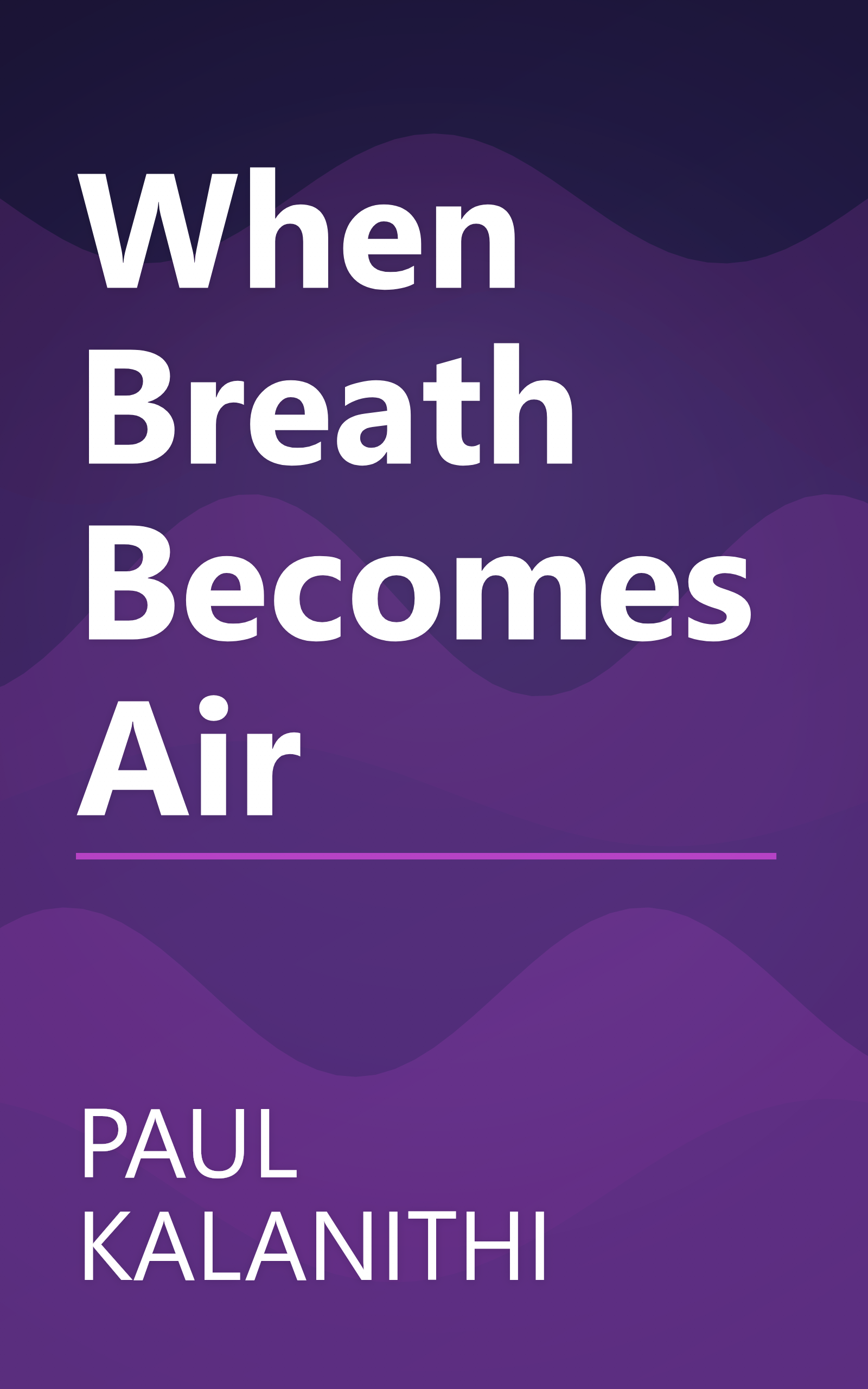 When Breath Becomes Air book cover