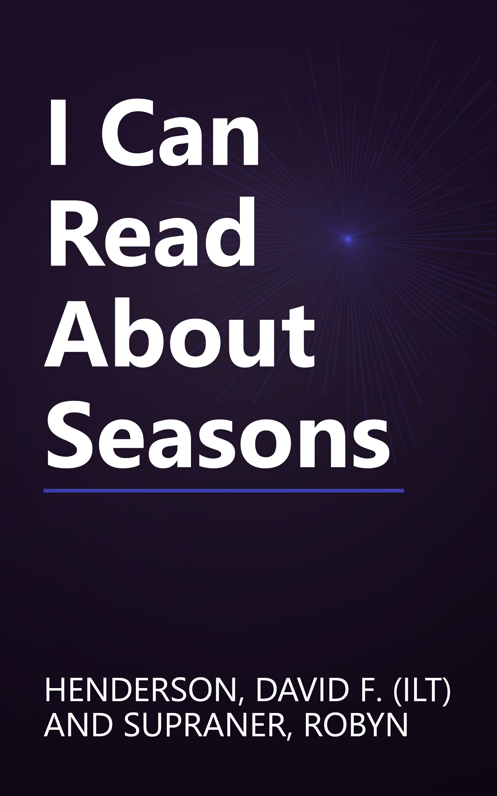 I Can Read About Seasons book cover