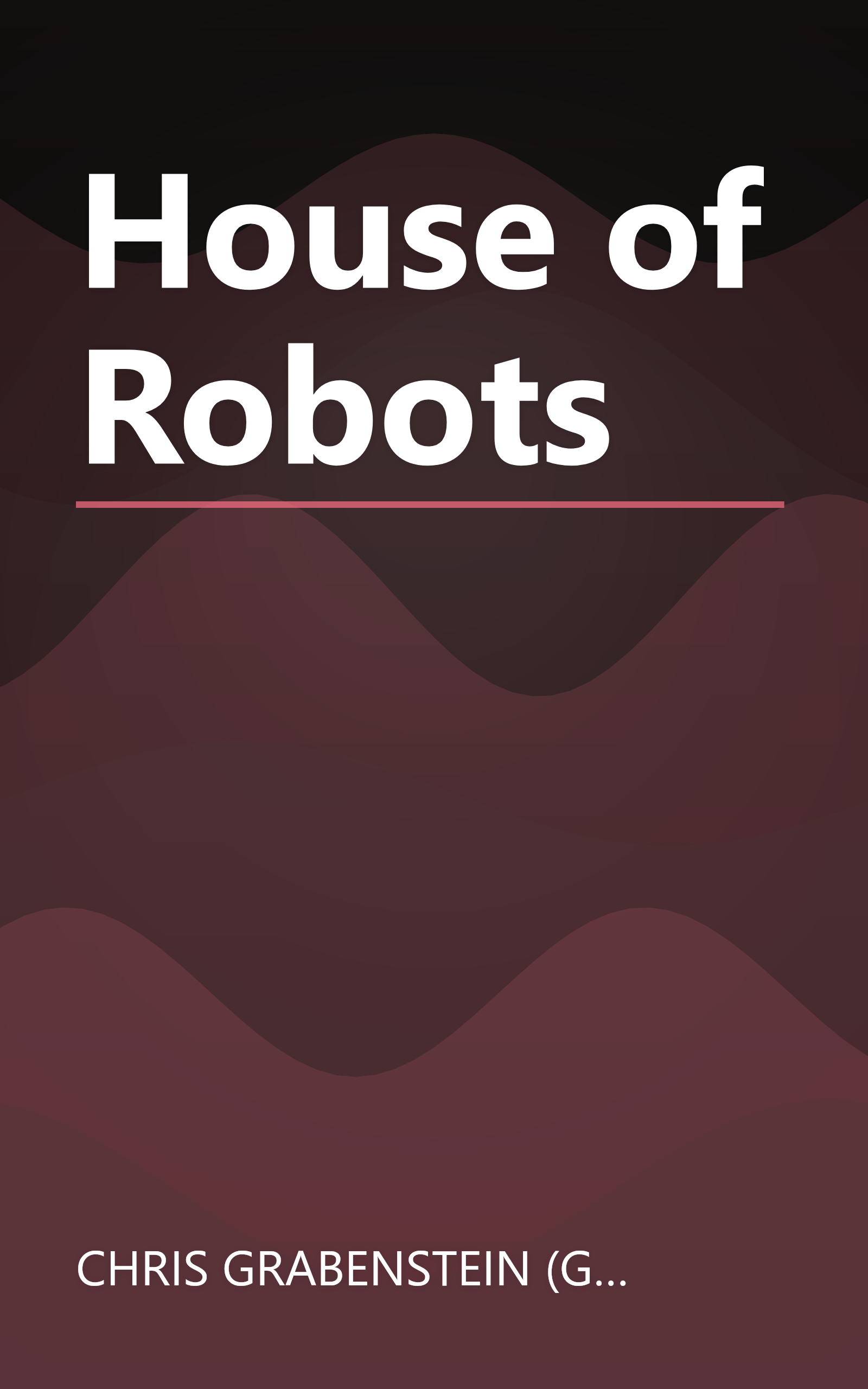 House of Robots book cover