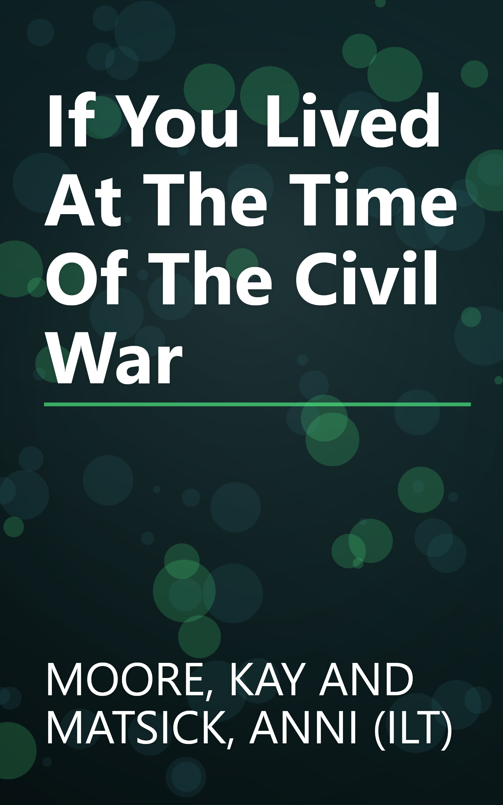 If You Lived At The Time Of The Civil War book cover