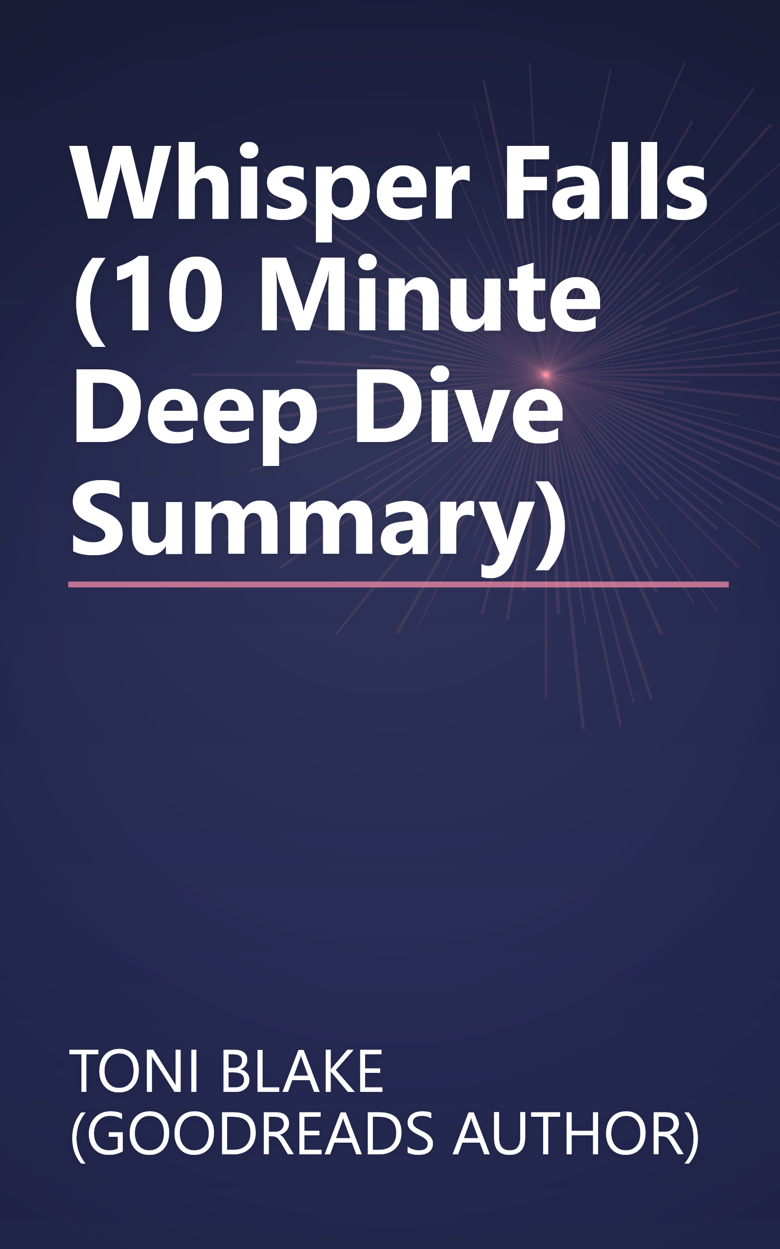 Whisper Falls (10 Minute   Deep Dive Summary) book cover