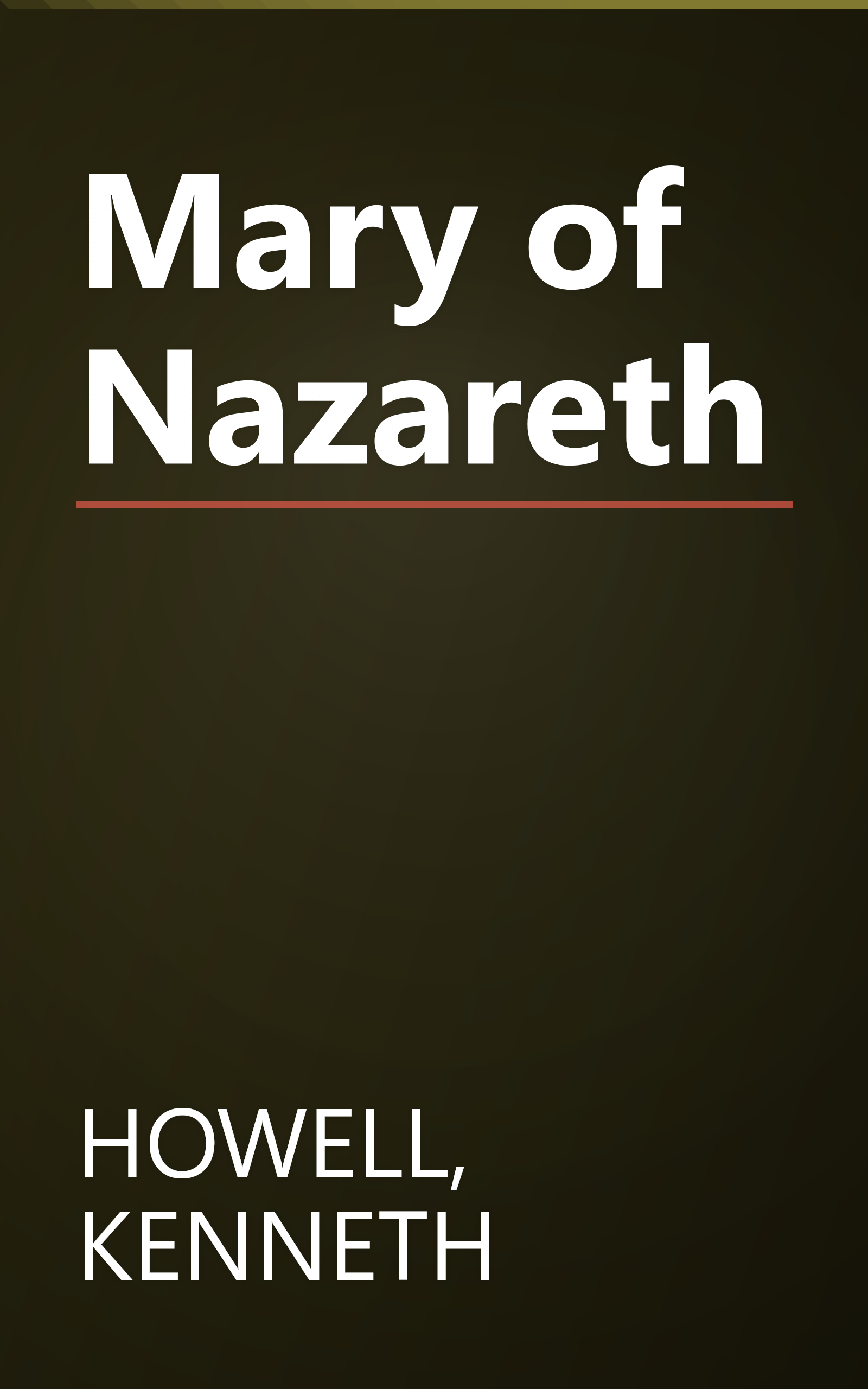 Mary of Nazareth book cover