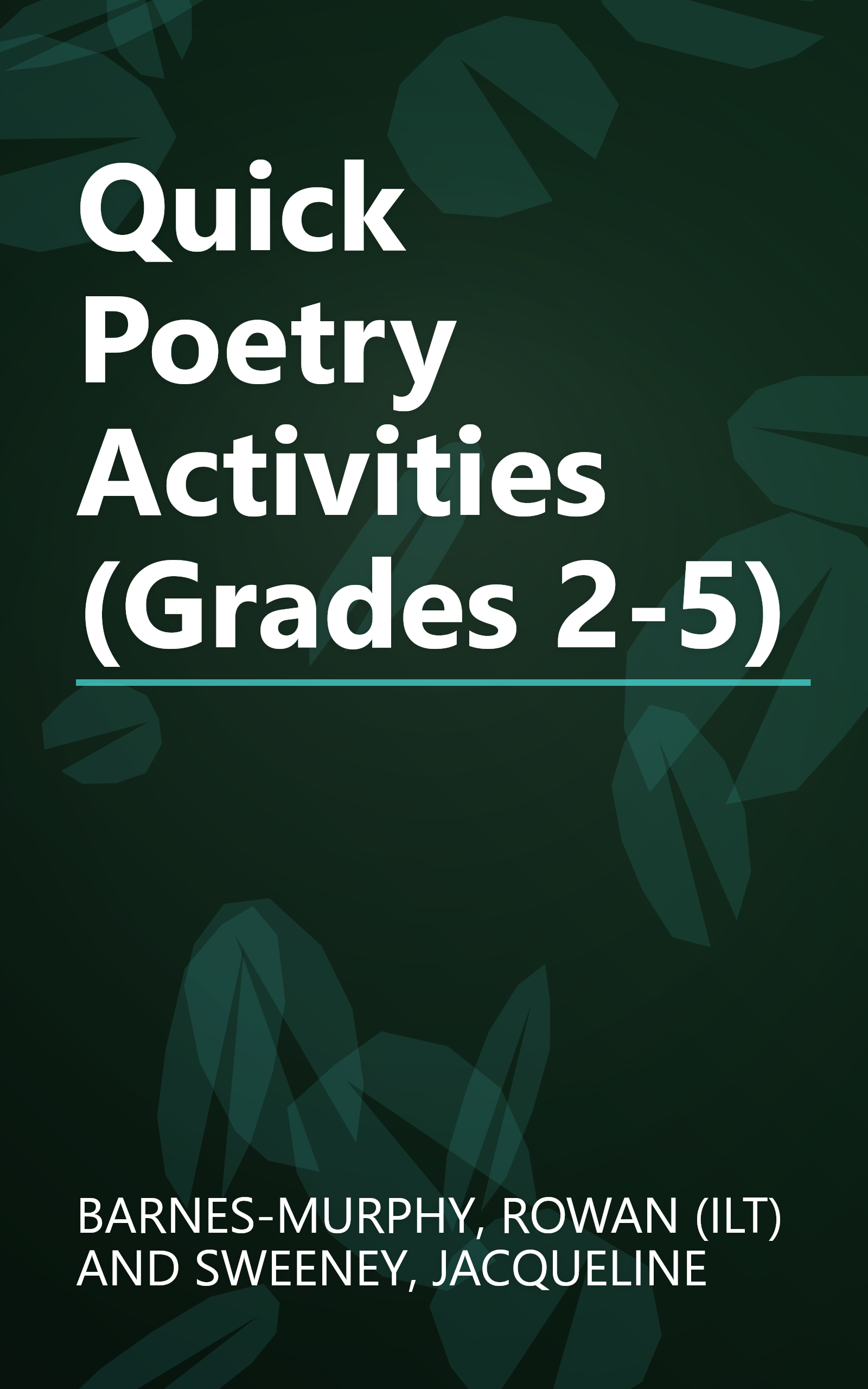 Quick Poetry Activities (Grades 2-5) book cover