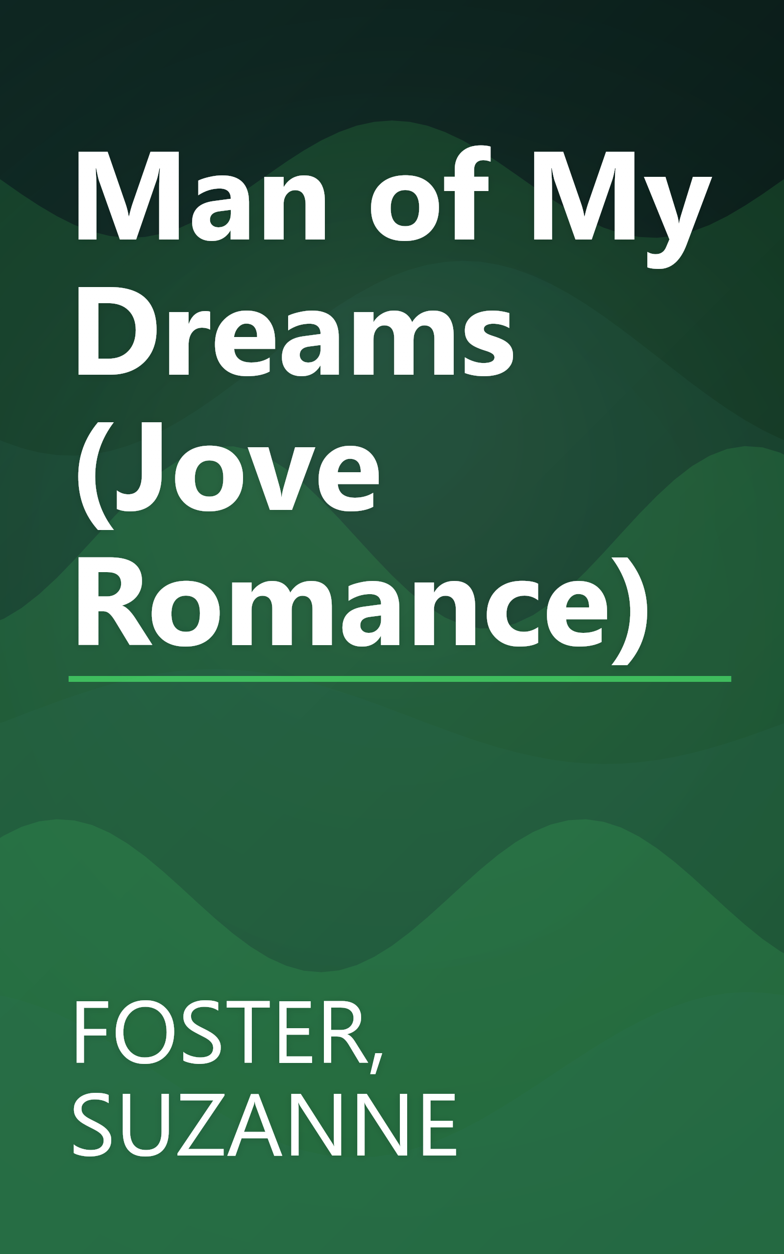 Man of My Dreams (Jove Romance) book cover