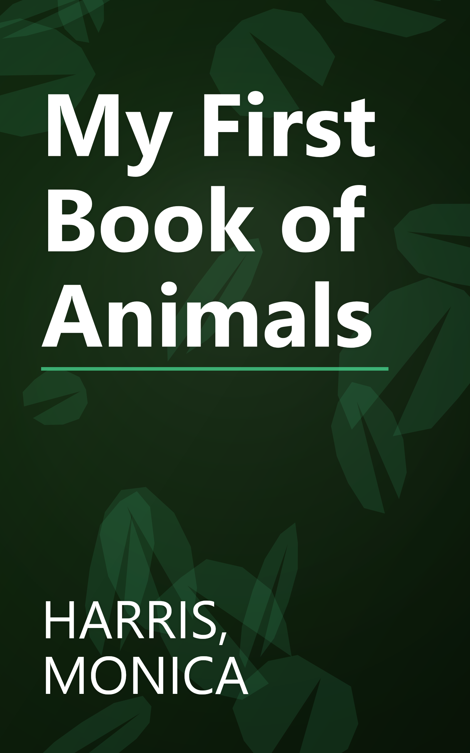 My First Book of Animals book cover