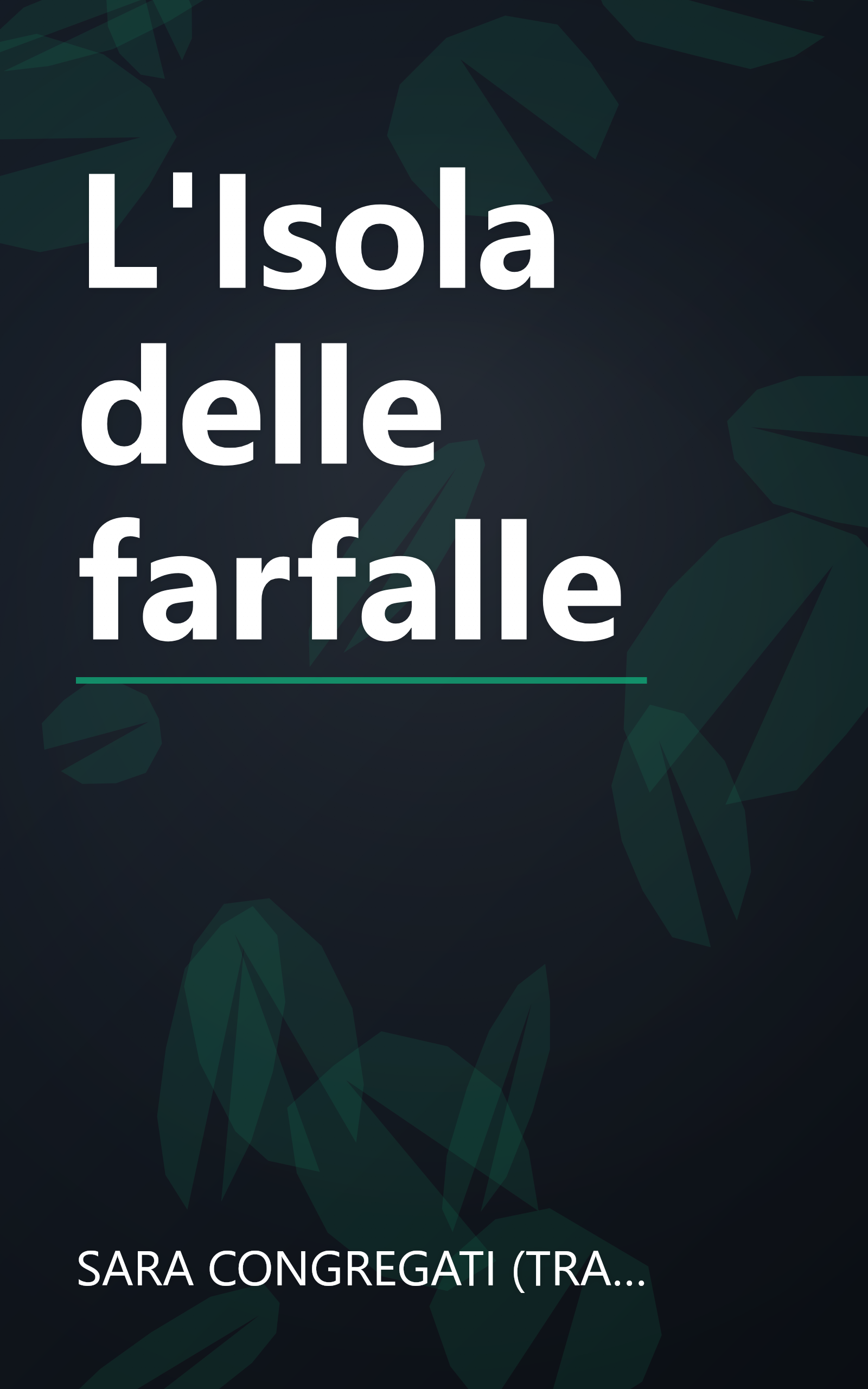 L'Isola delle farfalle book cover