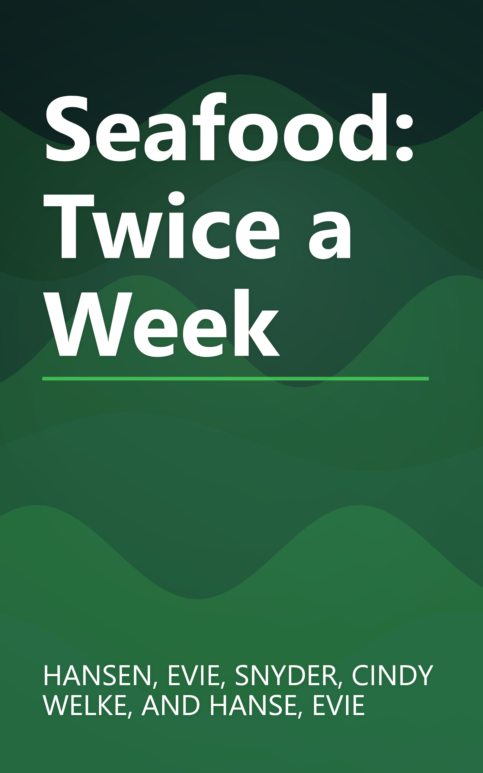 Seafood: Twice a Week book cover