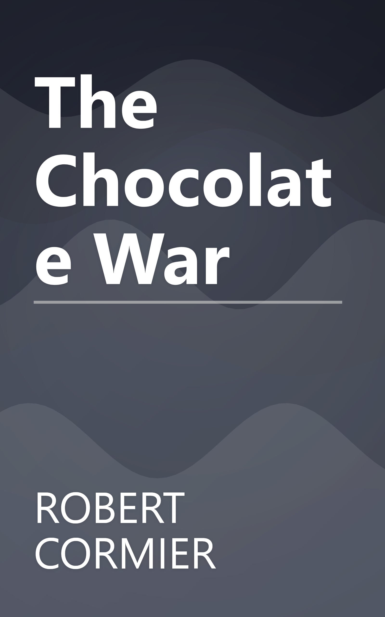 The Chocolate War book cover
