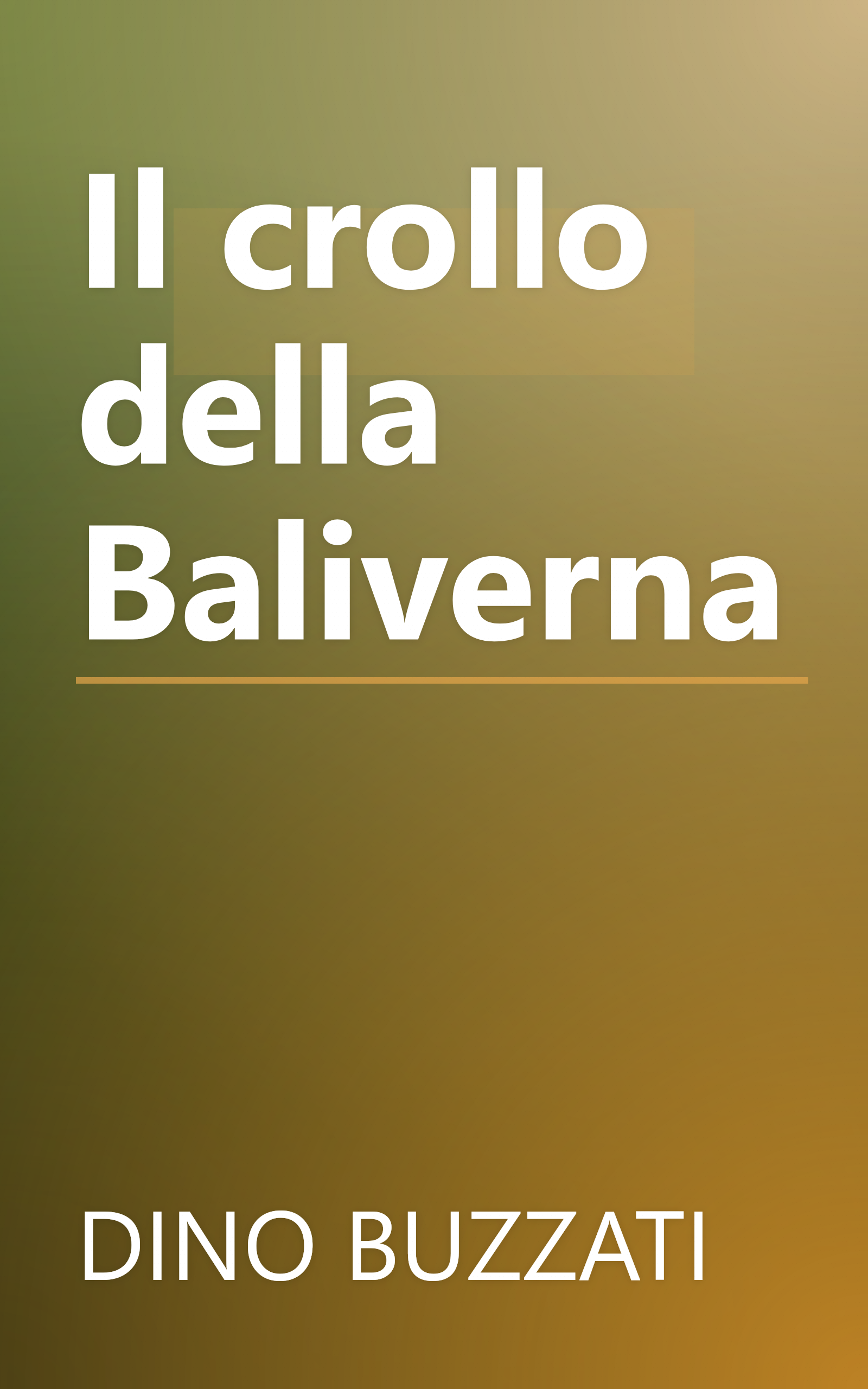 Il crollo della Baliverna book cover