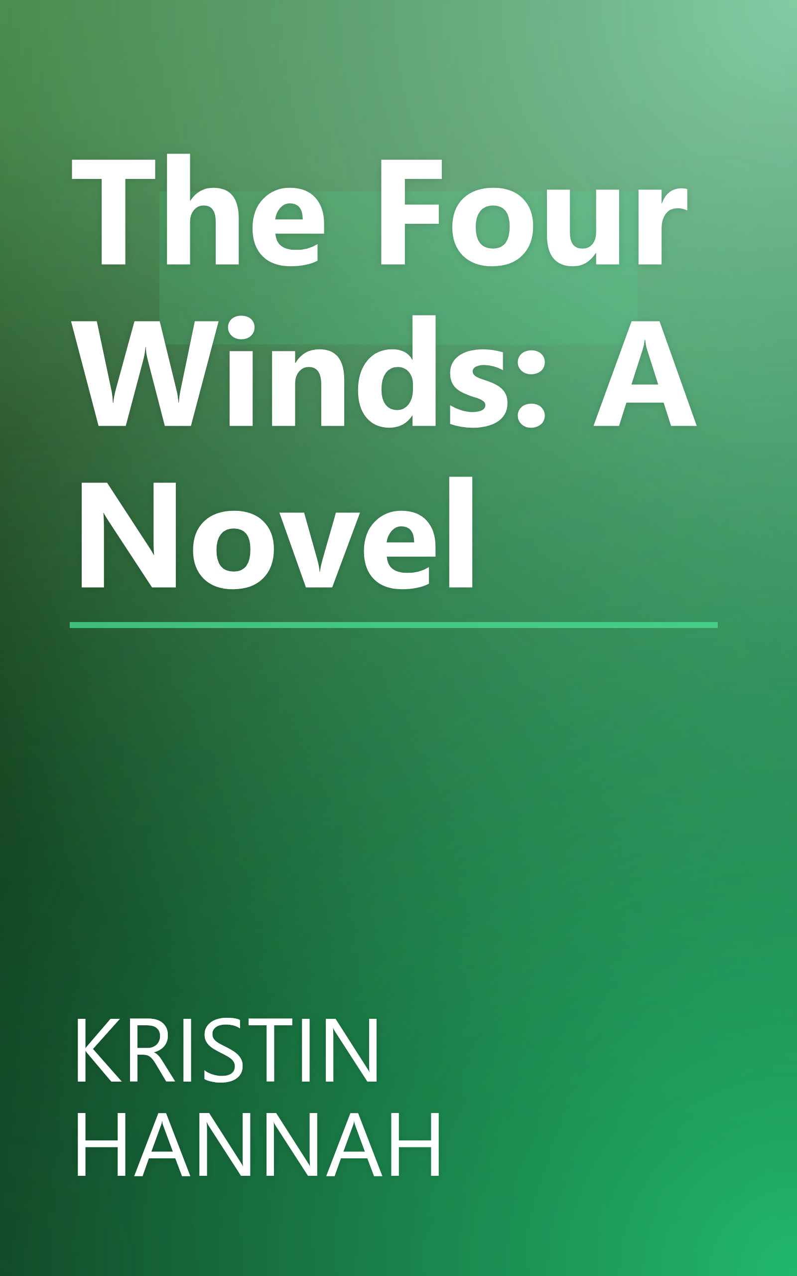 The Four Winds: A Novel book cover