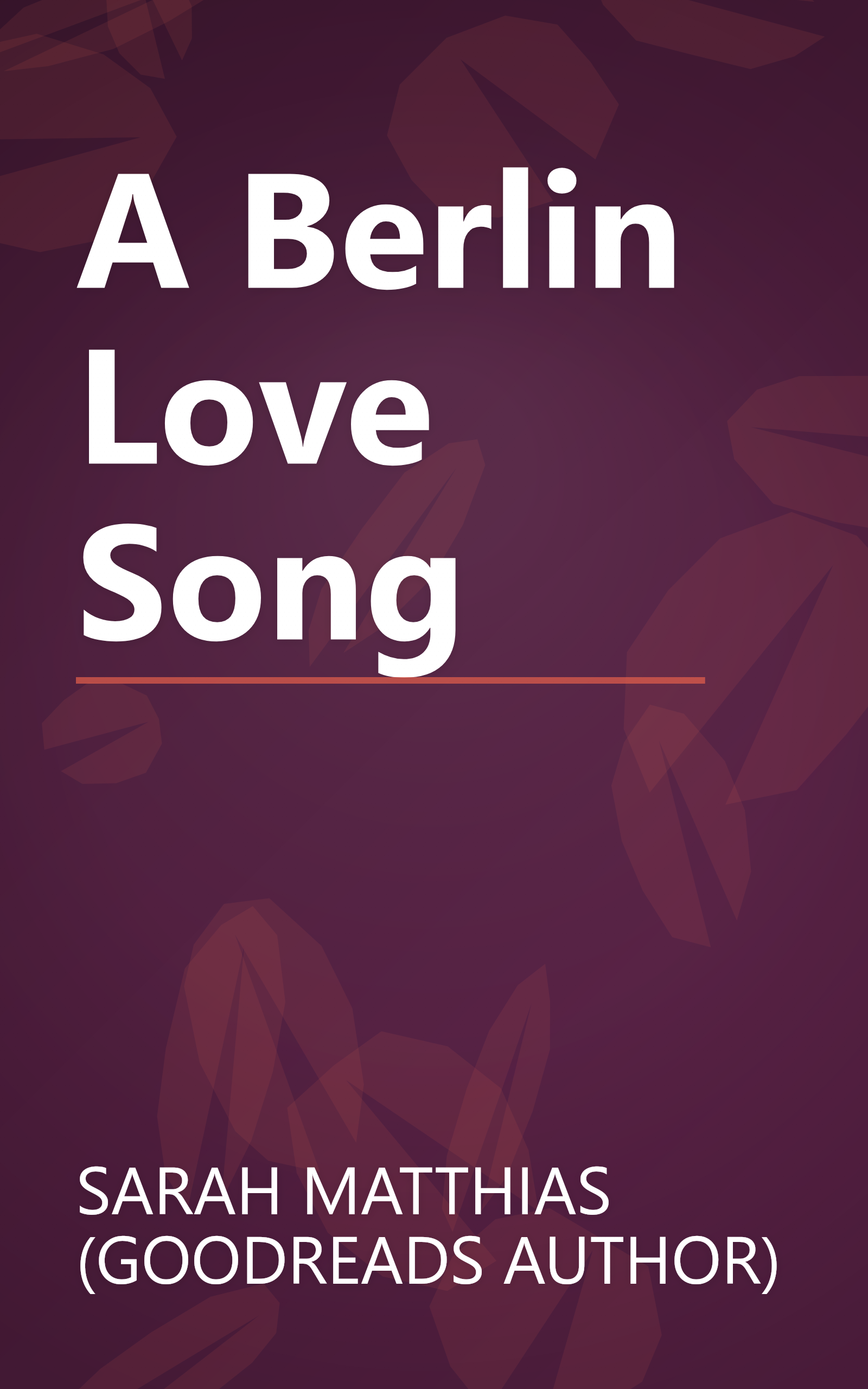 A Berlin Love Song book cover
