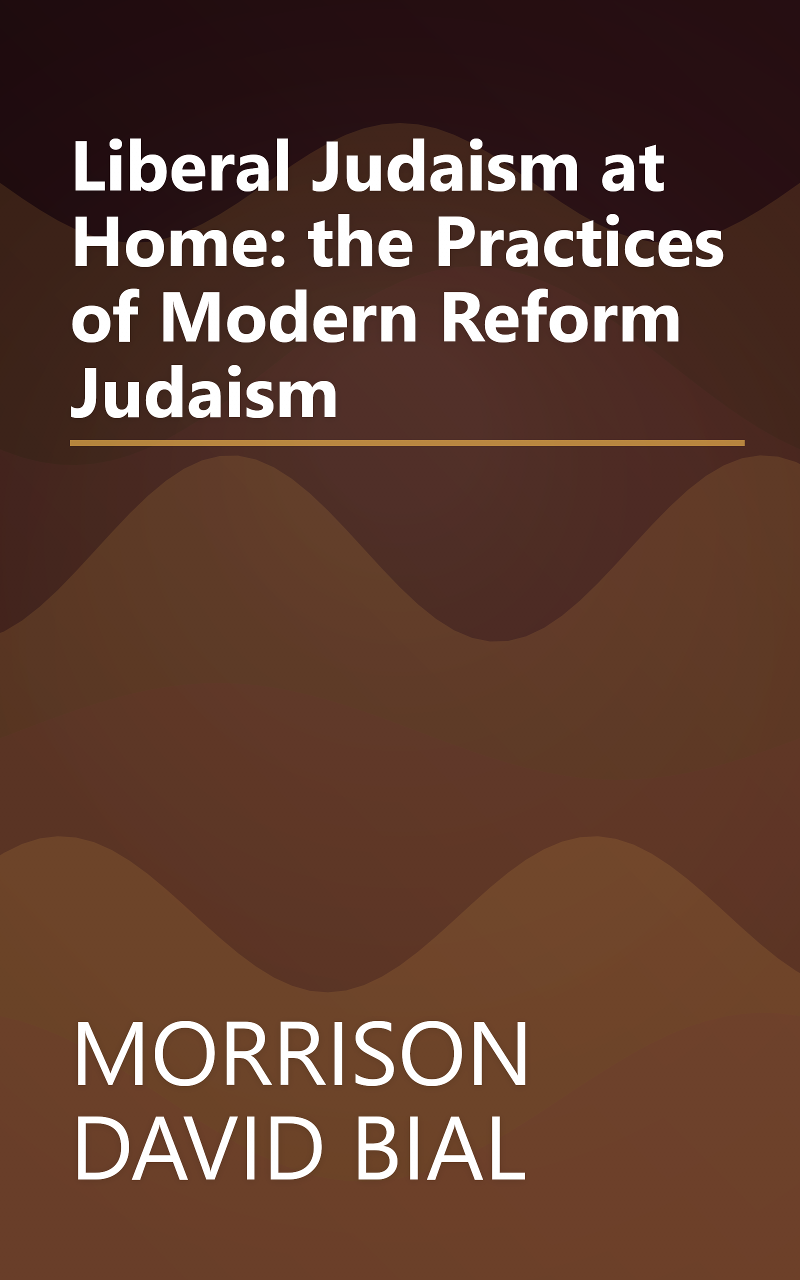 Liberal Judaism at Home: the Practices of Modern Reform Judaism book cover