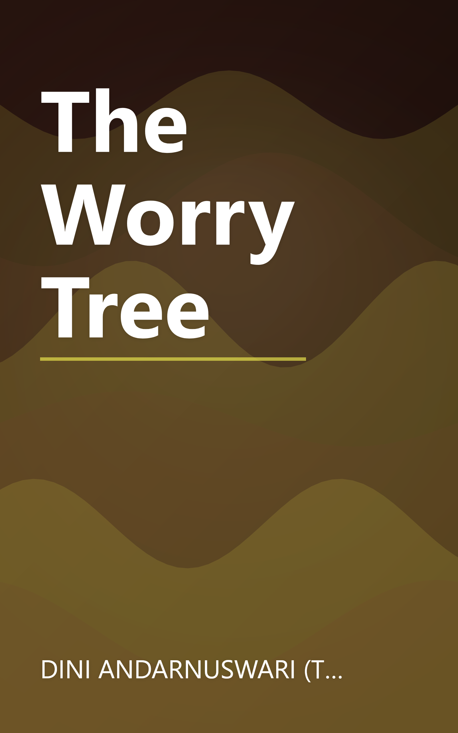 The Worry Tree book cover