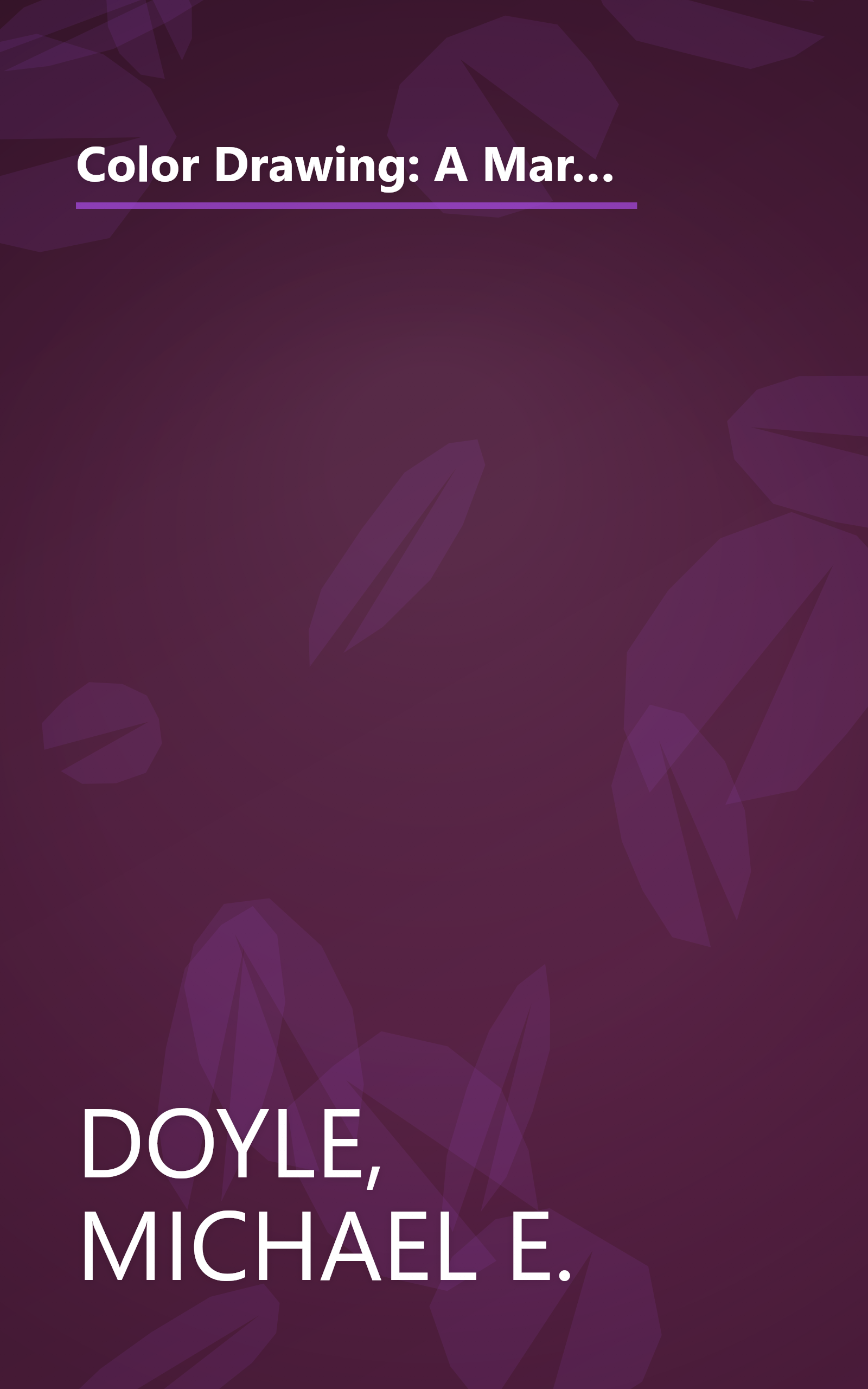 Color Drawing: A Marker/Colored-pencil Approach for Architects, Landscape Architects, Interior and Graphic Designers, and Artists book cover