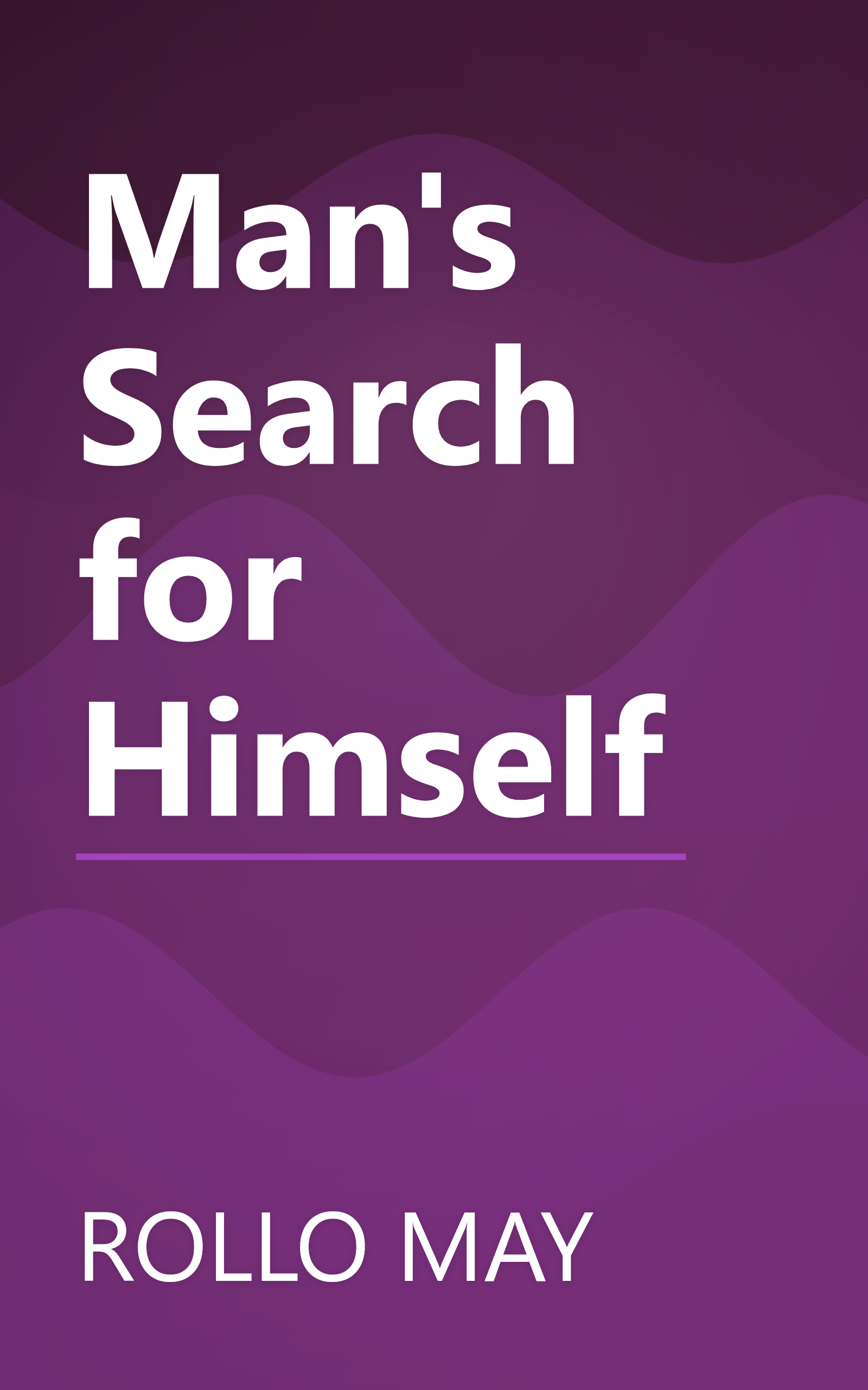 Man's Search for Himself book cover