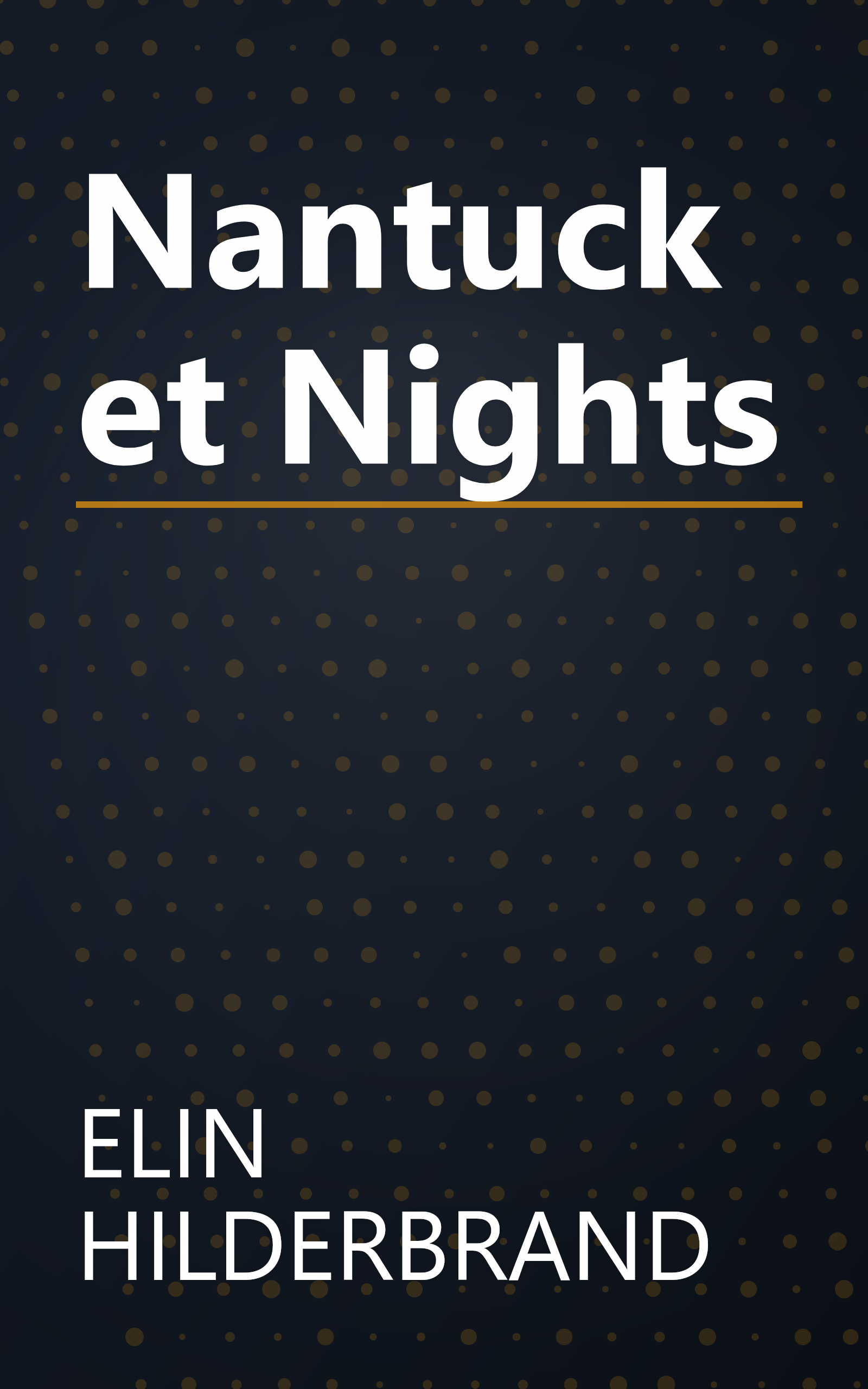 Nantucket Nights book cover