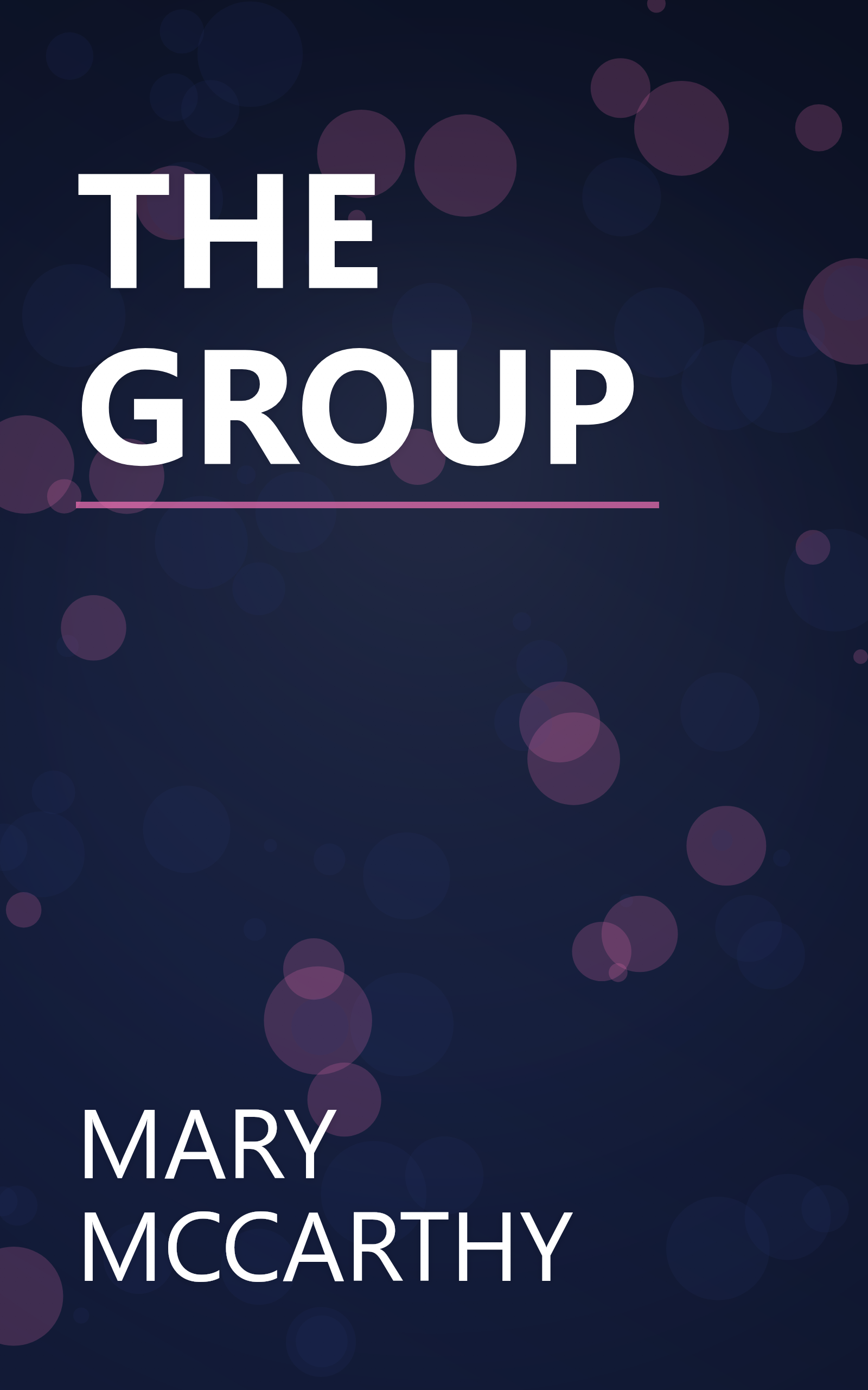 THE GROUP book cover
